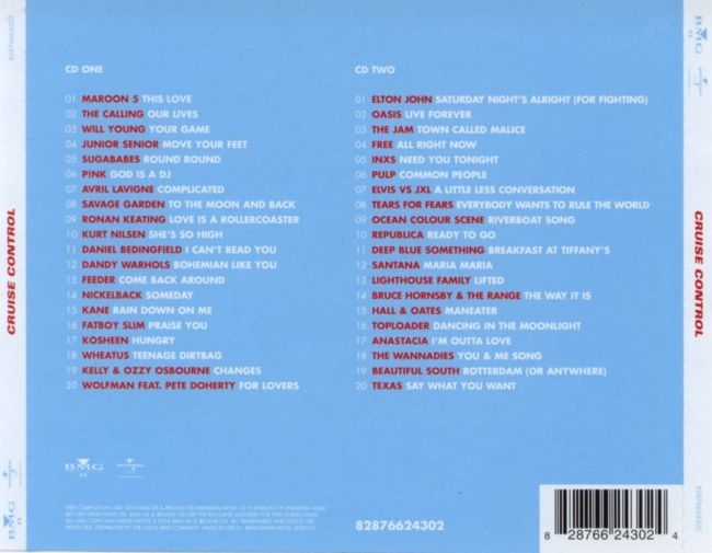 cruise control the very best drive time anthems b | CD Covers | Cover ...