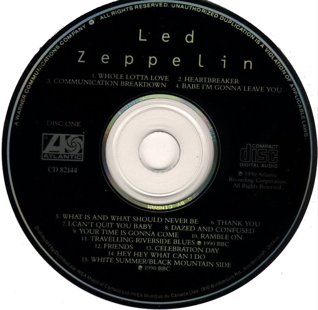 Led zeppelin 4 cd box set - plzidentity