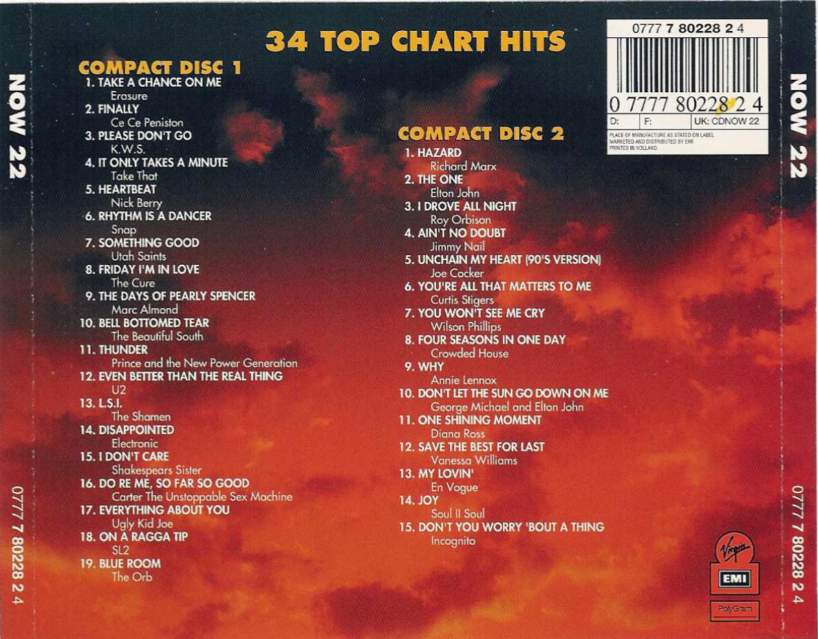 now 22 thats what i call music b | CD Covers | Cover Century | Over 1. ...