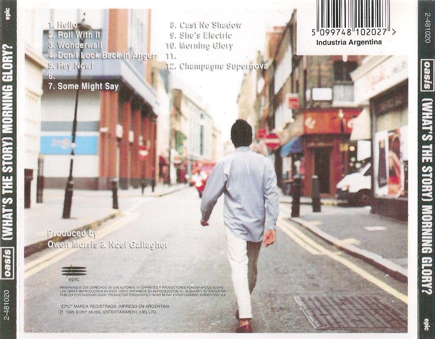 Oasis What s The Story Morning Glory back | CD Covers | Cover Century ...