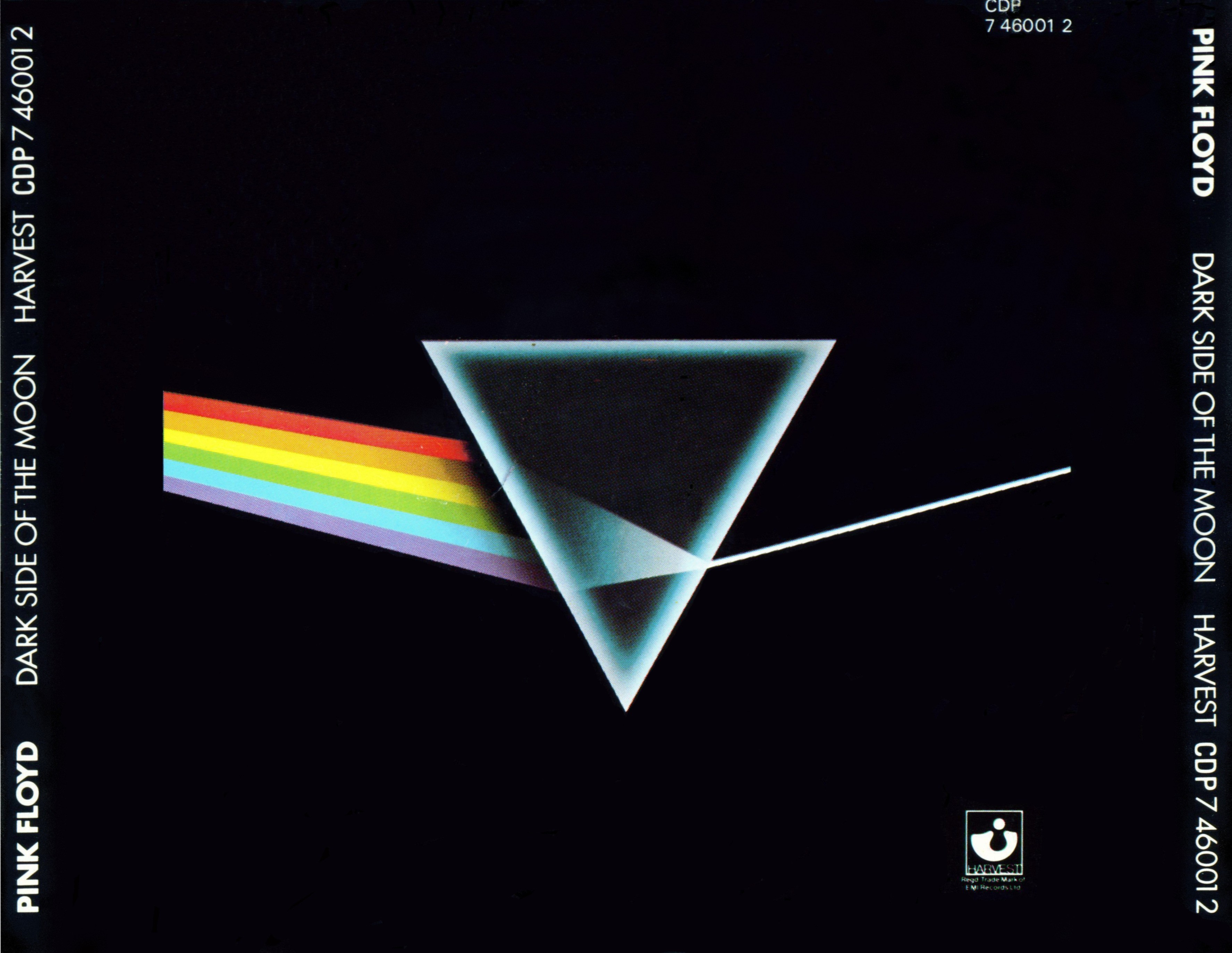 Pink Floyd Dark Side Of The Moon back | CD Covers | Cover Century ...