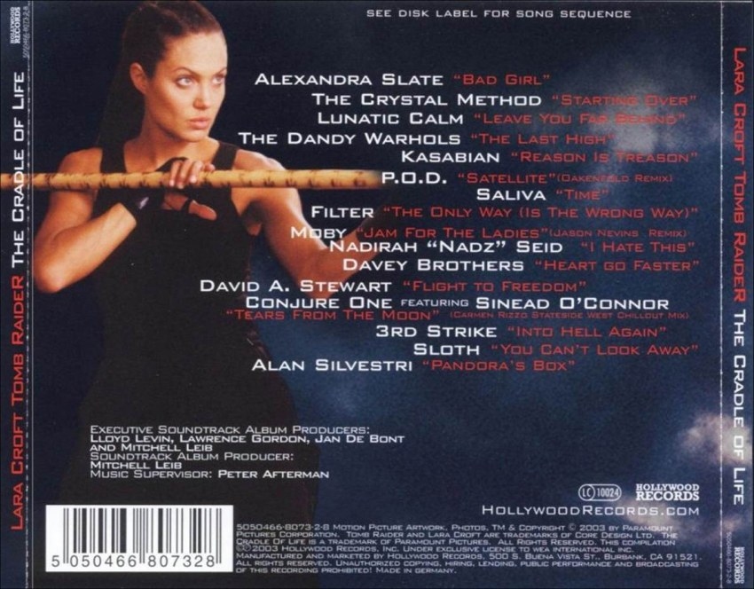 tomb raider the cradle of life soundtrack b | CD Covers | Cover Century | Over 1.000.000 Album ...