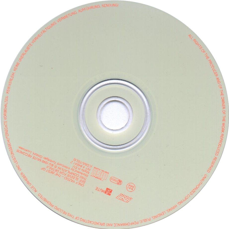 Yazoo Only Yazoo The Best Of cd | CD Covers | Cover Century | Over 1. ...