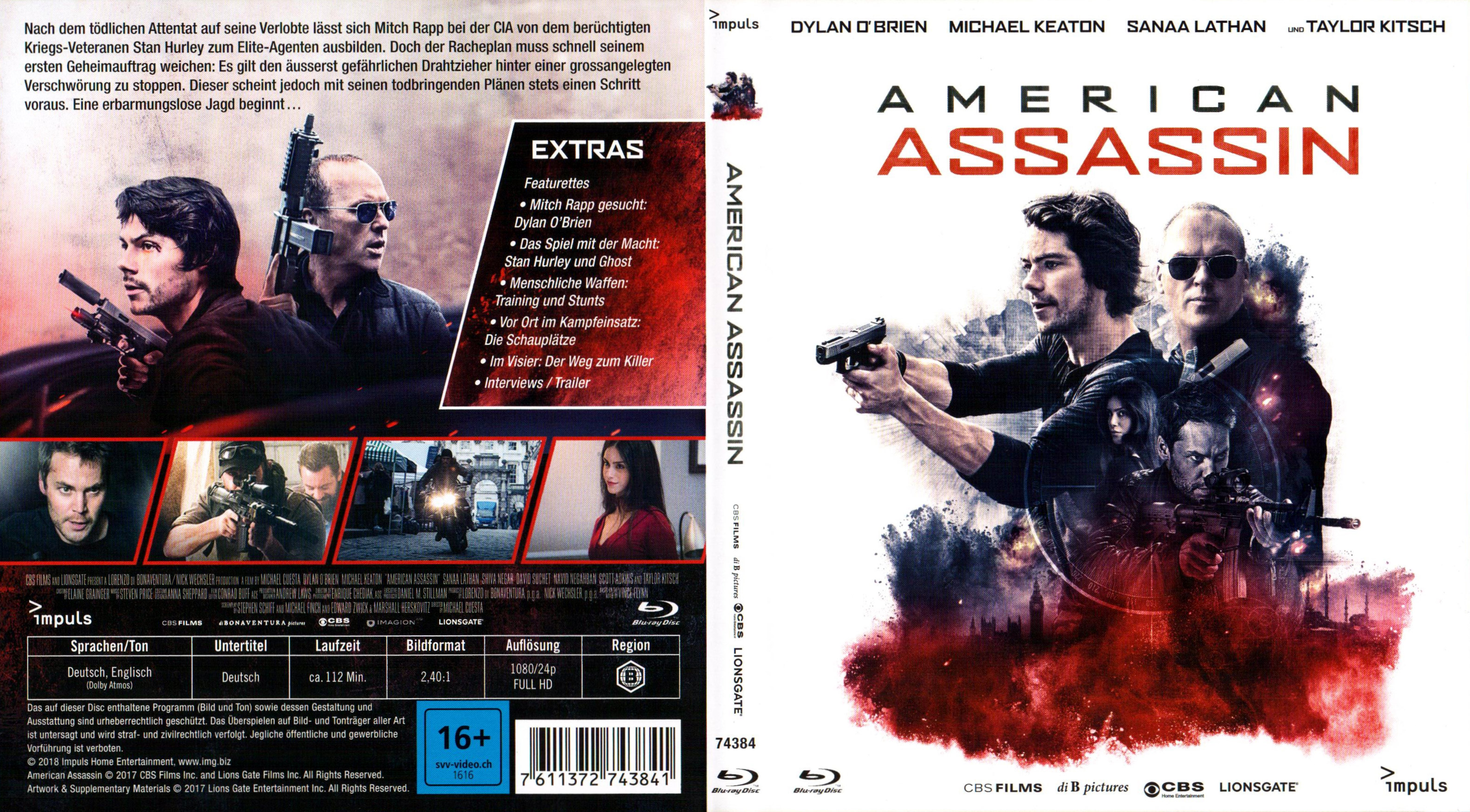 American Assassin Cover Bluray | Blu-Ray Covers | Cover Century | Over ...