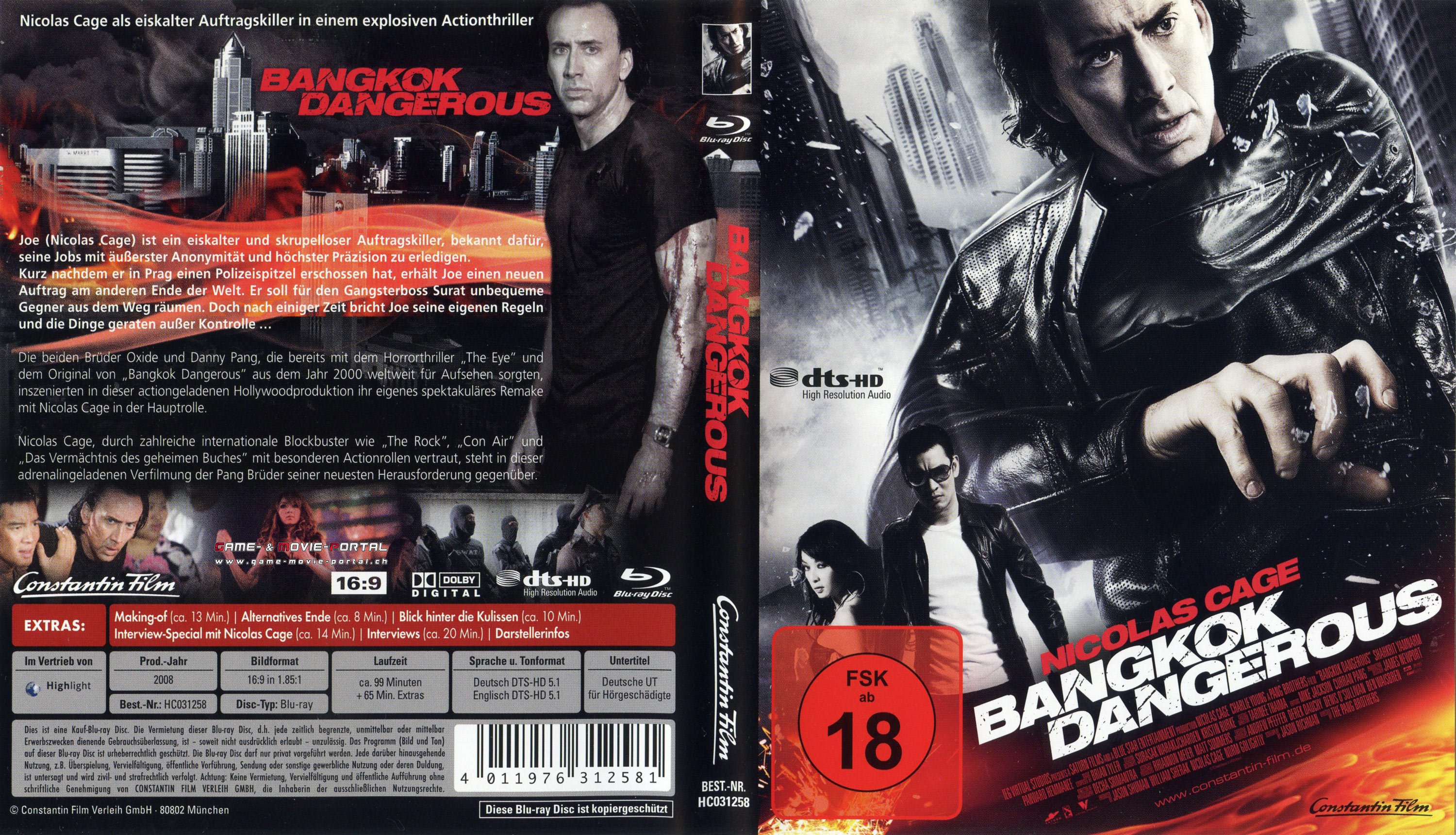 Bangkok Dangerous Nicolas Cage | Blu-Ray Covers | Cover Century | Over 1.000.000 Album Art ...