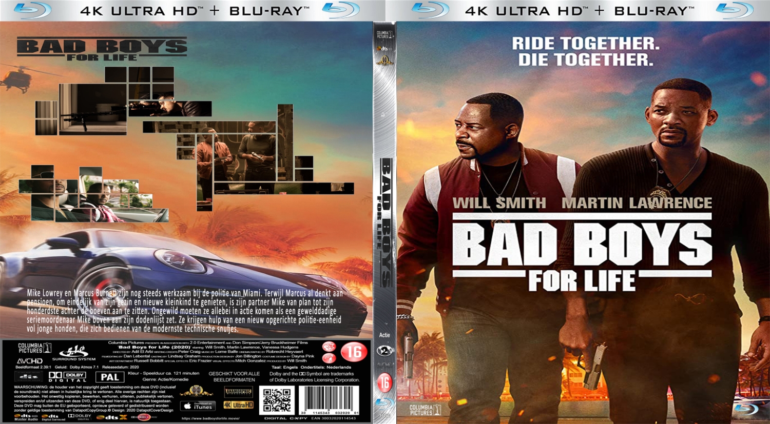bad boys for life (2020) Blu Ray | Blu-Ray Covers | Cover Century ...