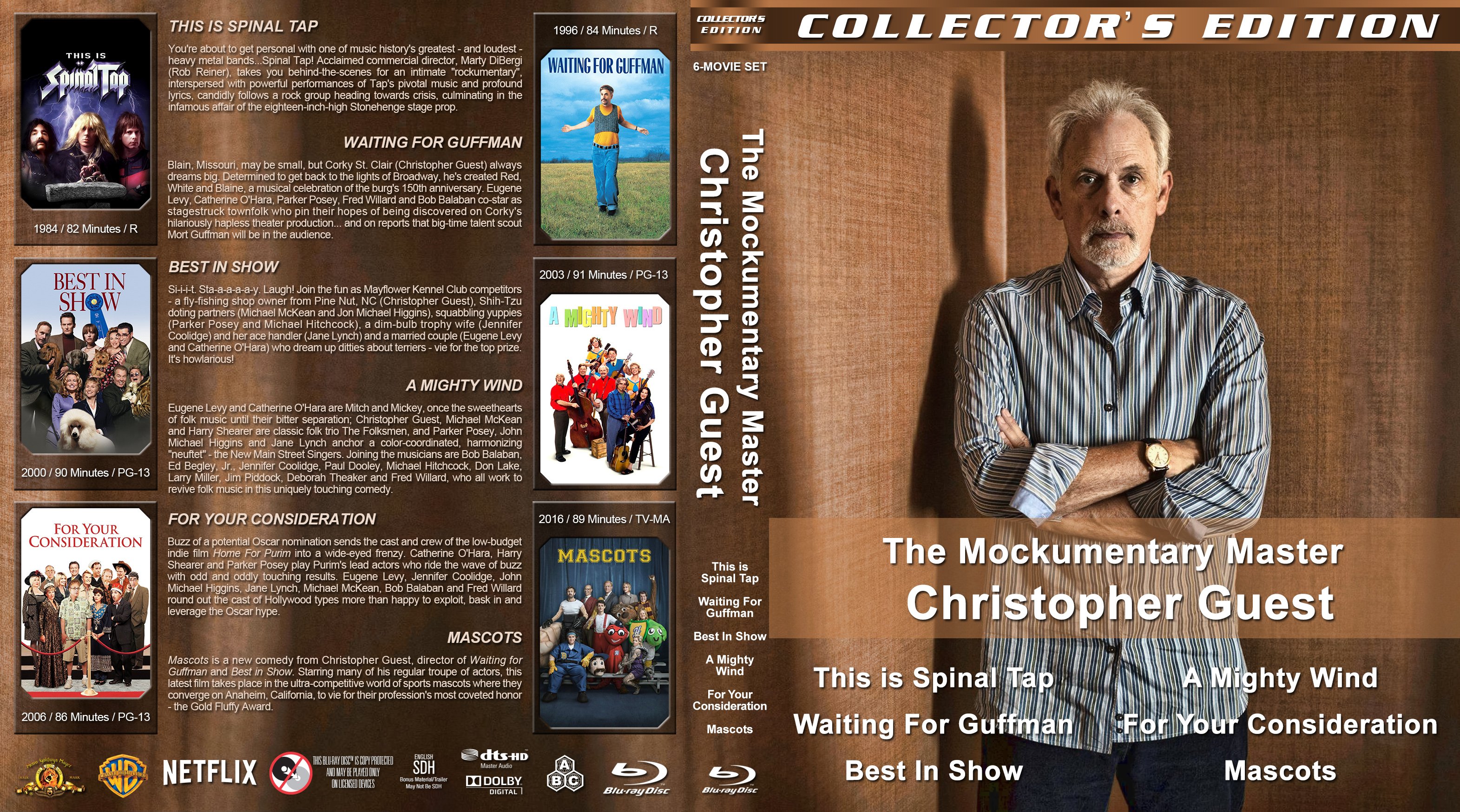 Christopher Guest Collection 1984 2016 R1 | Blu-Ray Covers | Cover ...