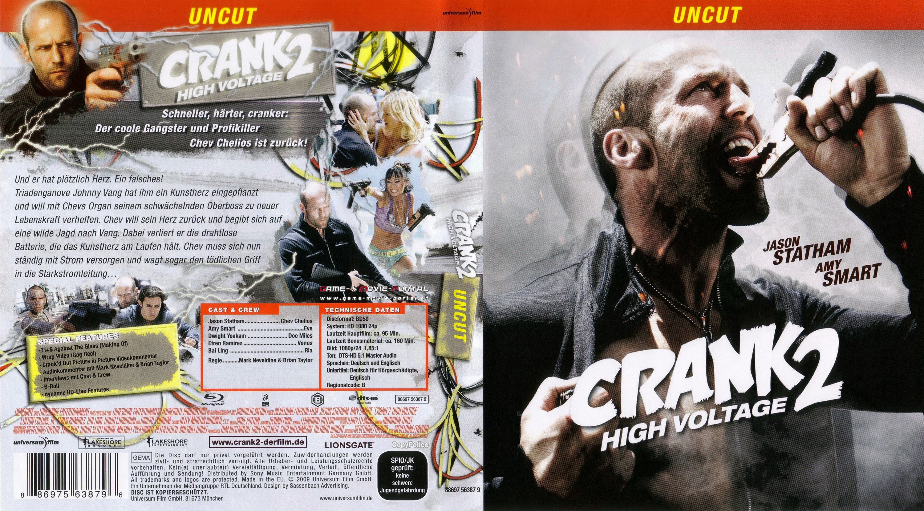 Crank 2 High Voltage | Blu-Ray Covers | Cover Century | Over 1.000.000 Album Art covers for free