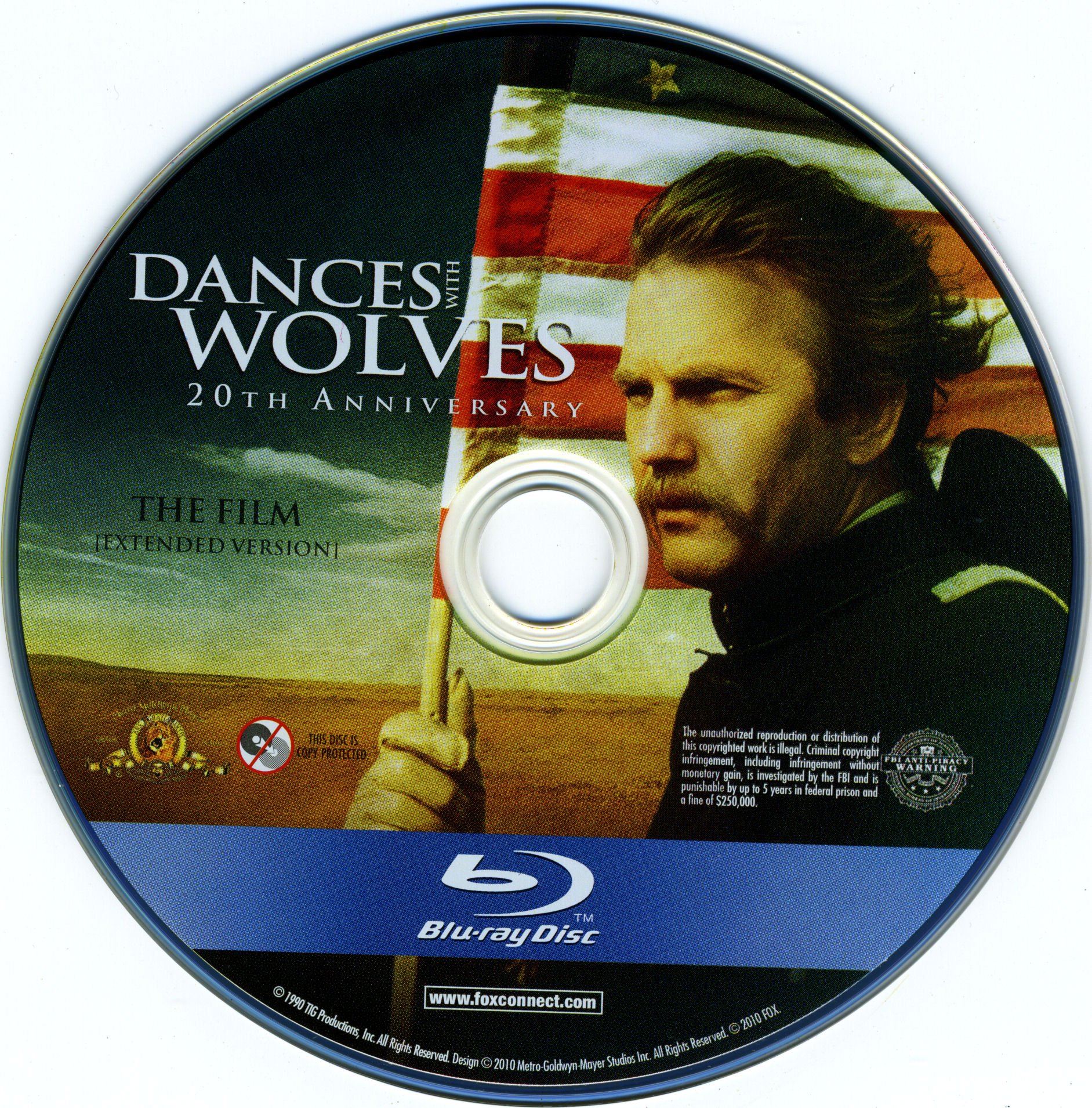 Dances With Wolves 20th Anniversary Labels 1 | Blu-Ray Covers | Cover ...