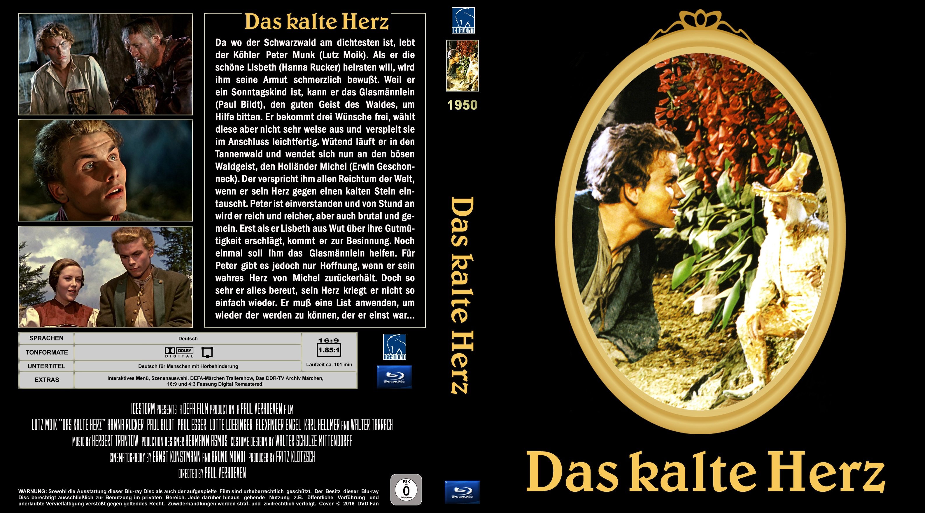 Das Kalte Herz 1950 german | Blu-Ray Covers | Cover Century | Over 1. ...