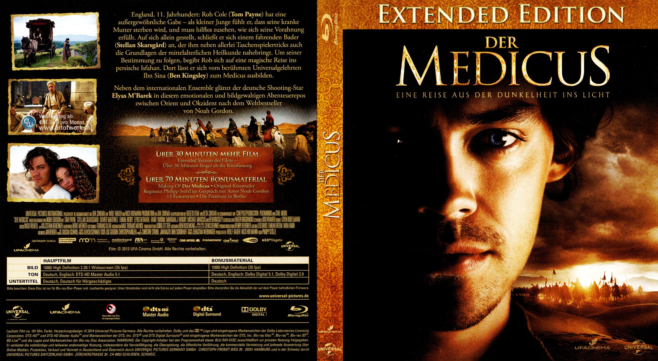 Der Medicus Extended Edition | Blu-Ray Covers | Cover Century | Over 1.000.000 Album Art covers ...