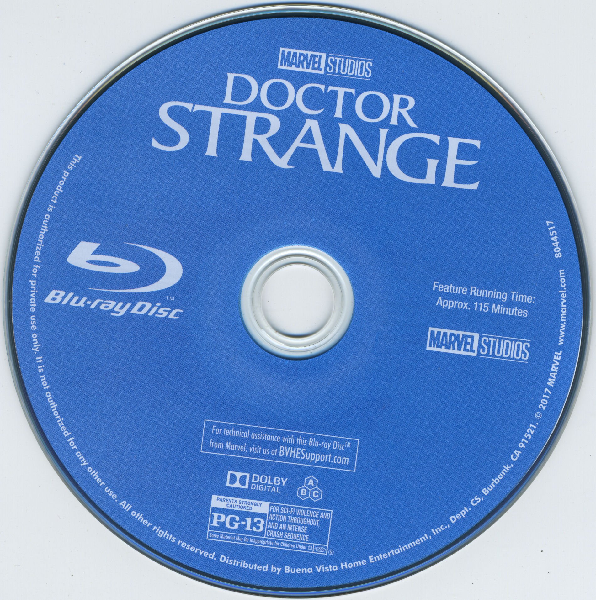 Doctor Strange 2016 Labels 1 | Blu-Ray Covers | Cover Century | Over 1. ...