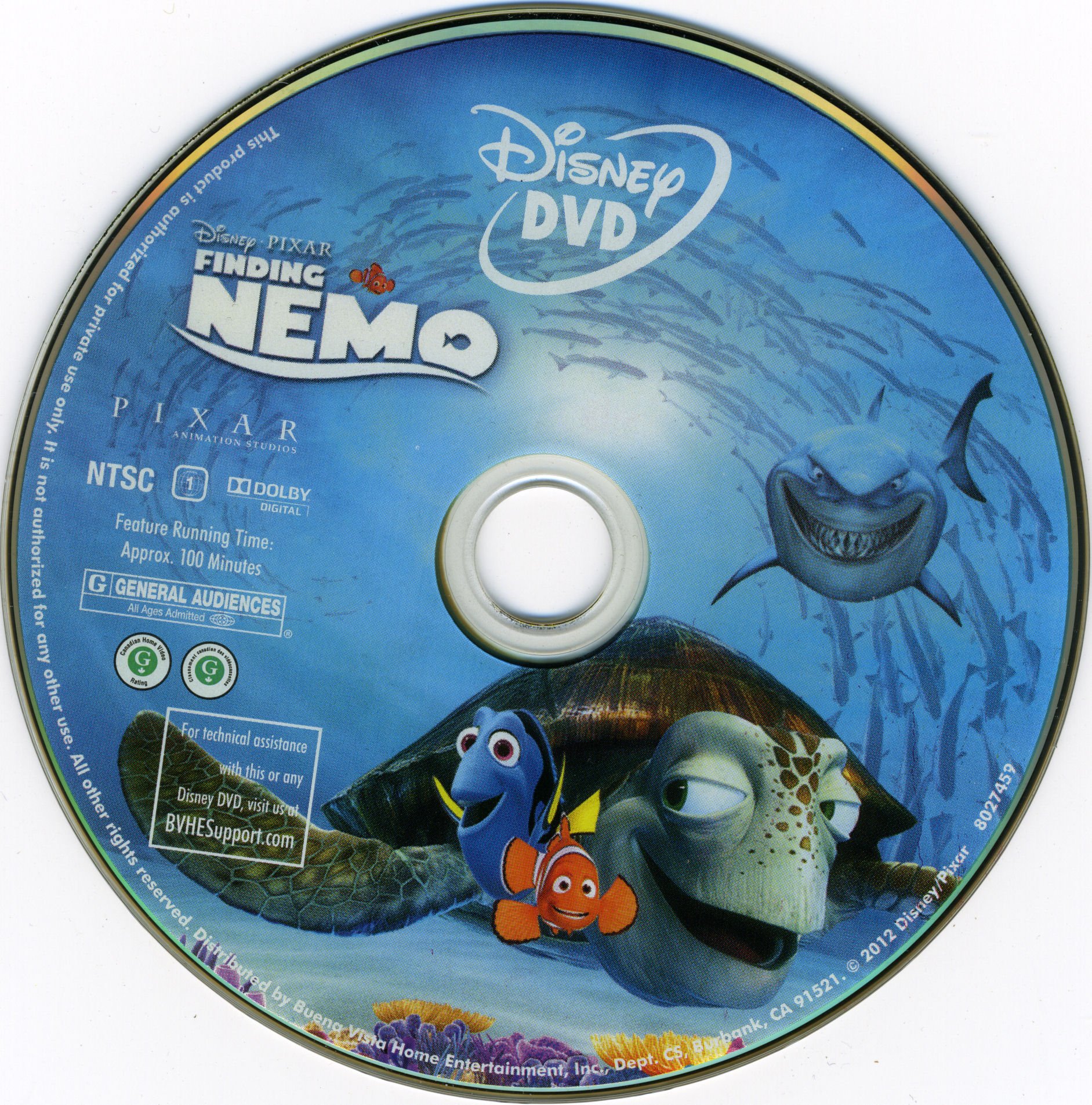 Finding Nemo 2003 Labels 2 | Blu-Ray Covers | Cover Century | Over 1. ...