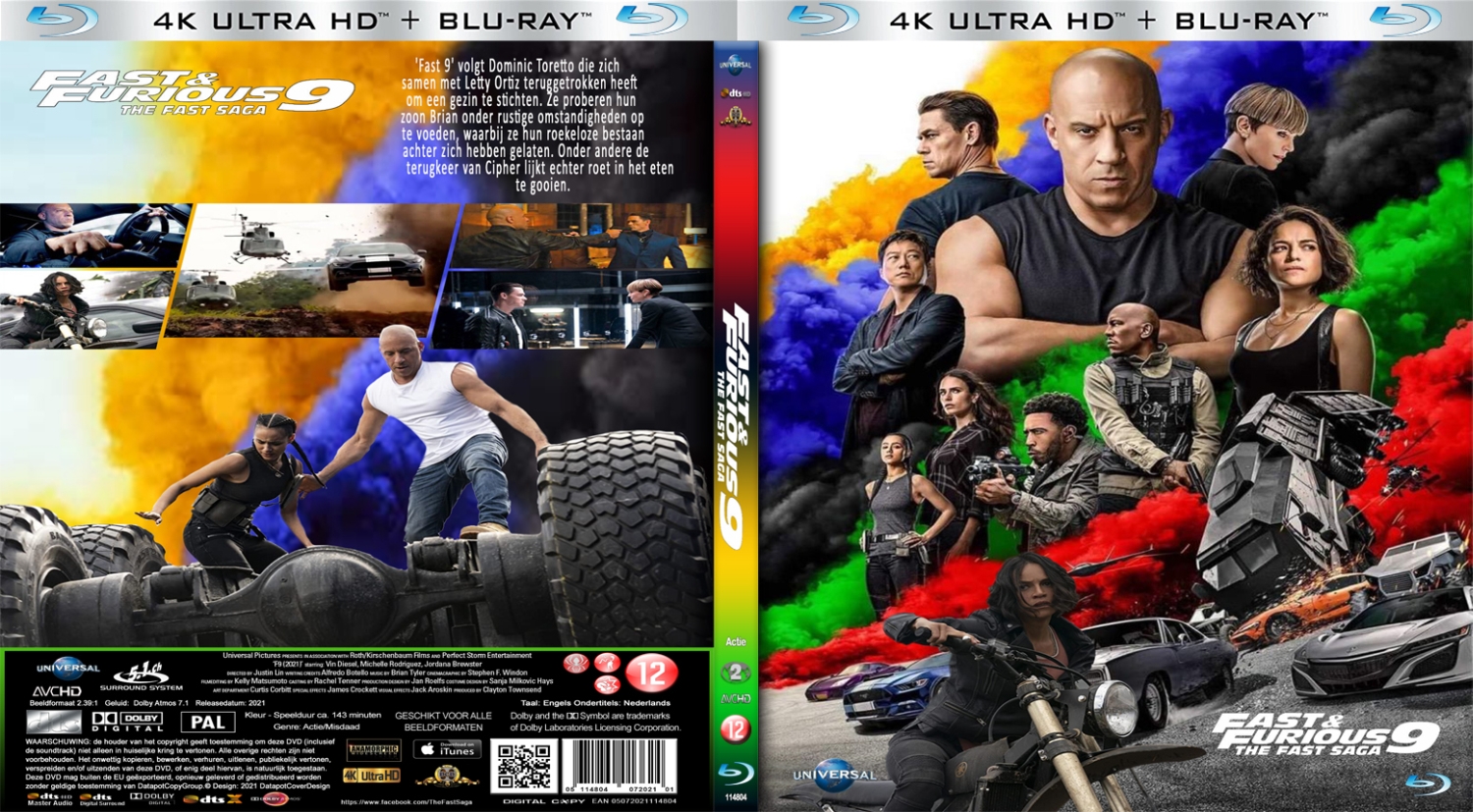 fast furious 9 (2021) Blu Ray | Blu-Ray Covers | Cover Century | Over 1 ...
