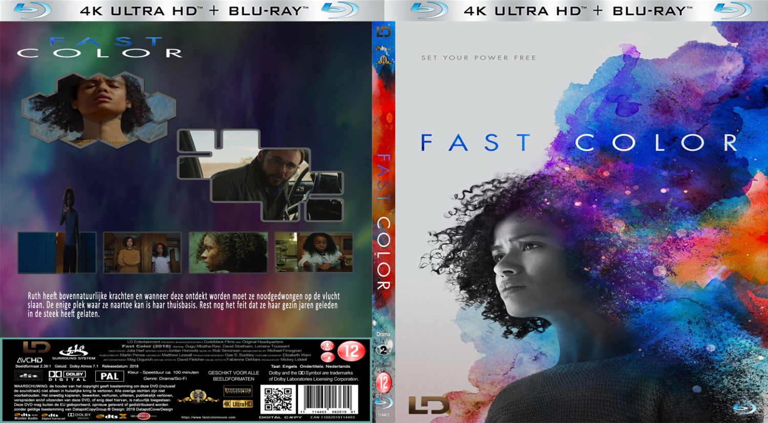 fast color (2018) Blu Ray | Blu-Ray Covers | Cover Century | Over 1.000 ...