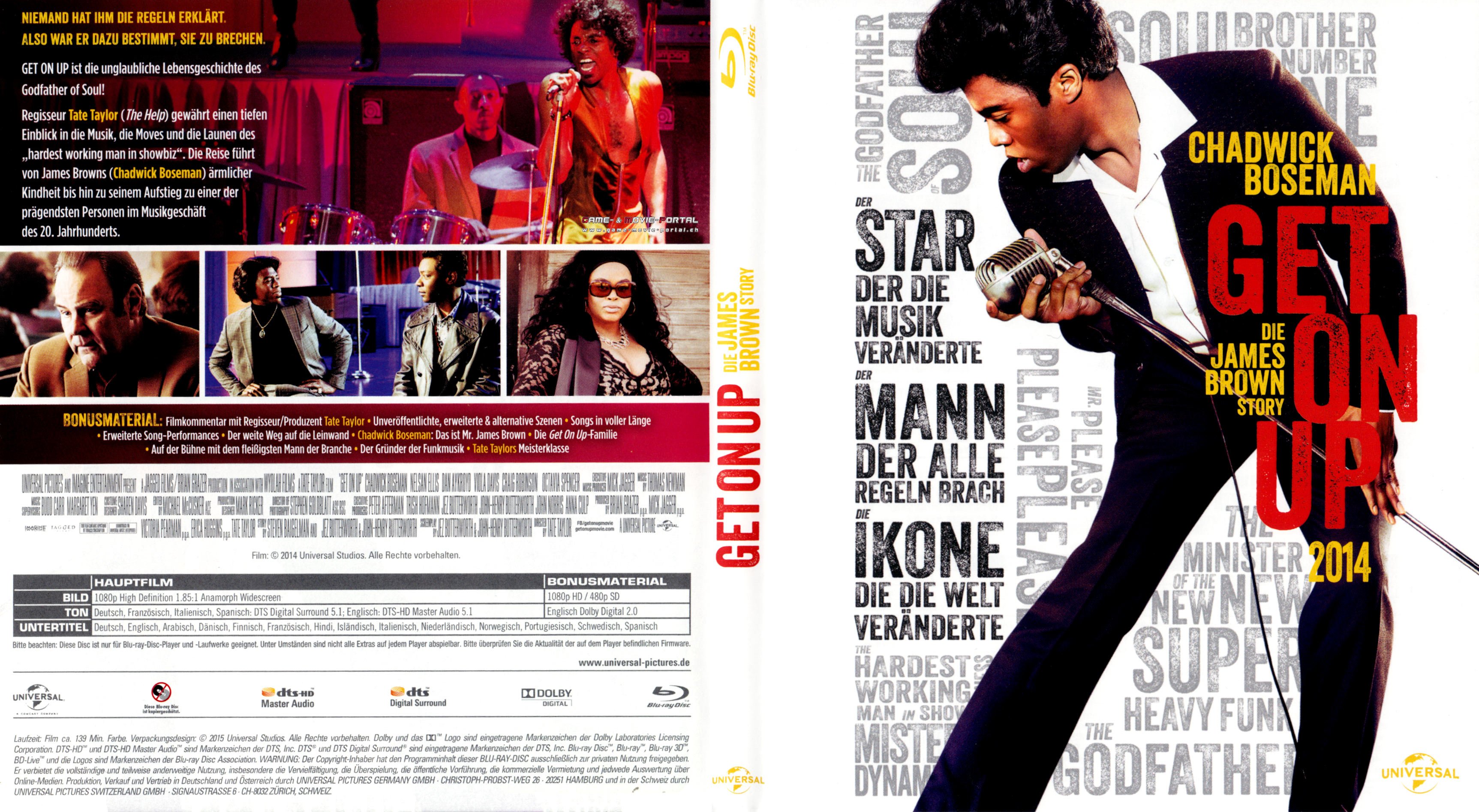 Get on Up James Brown | Blu-Ray Covers | Cover Century | Over 1.000.000 ...