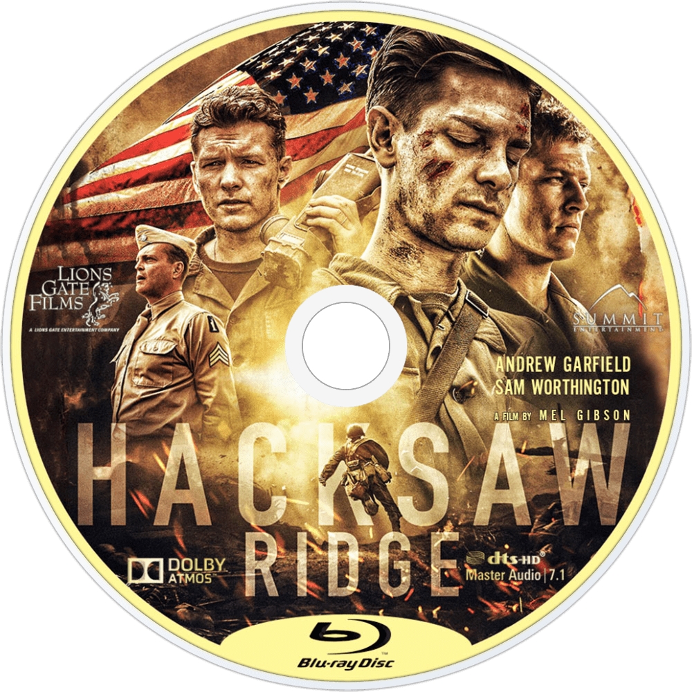 Hacksaw Ridge 2016 R1 Label | Blu-Ray Covers | Cover Century | Over 1. ...