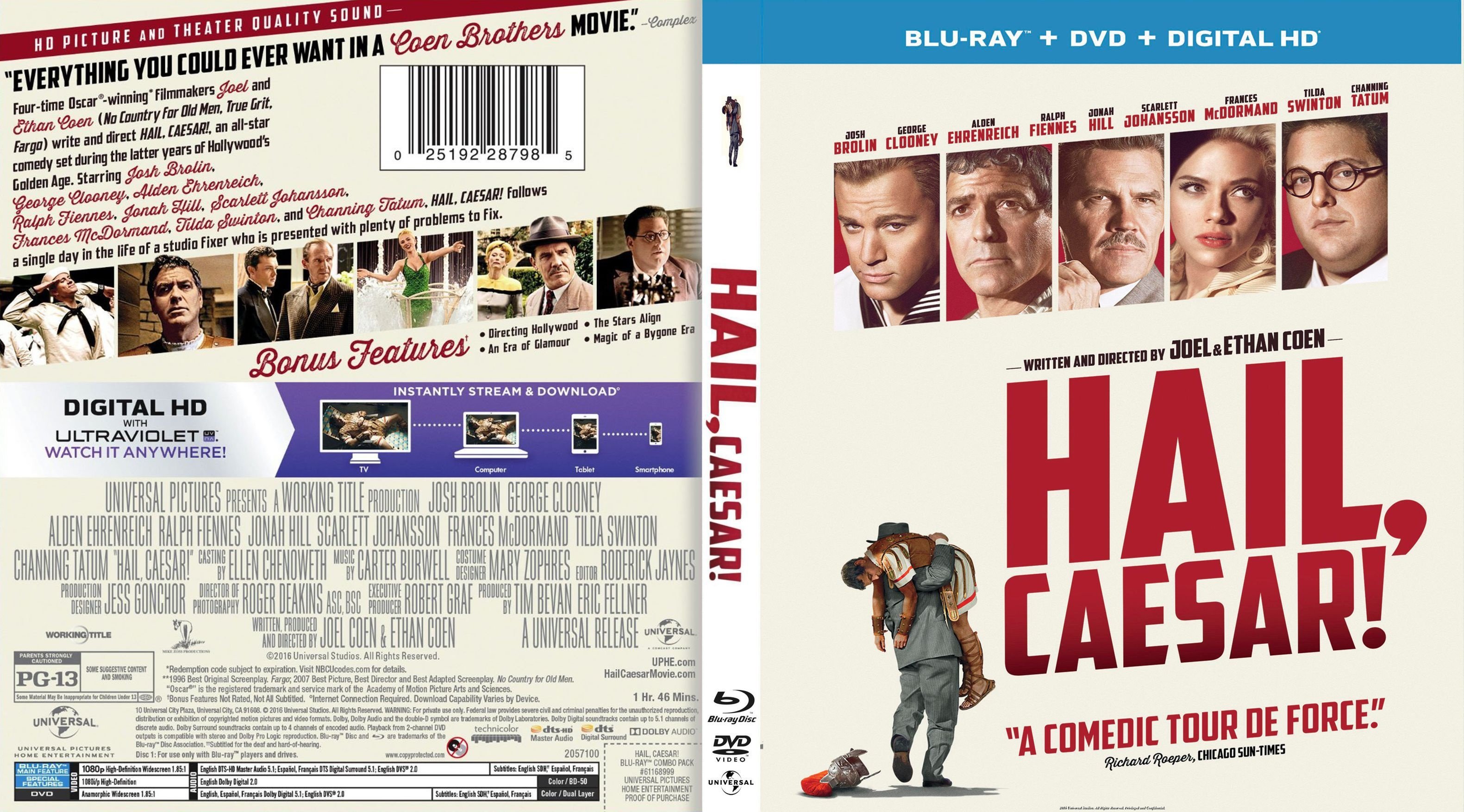 Hail Caesar 2016 R1 | Blu-Ray Covers | Cover Century | Over 1.000.000 ...
