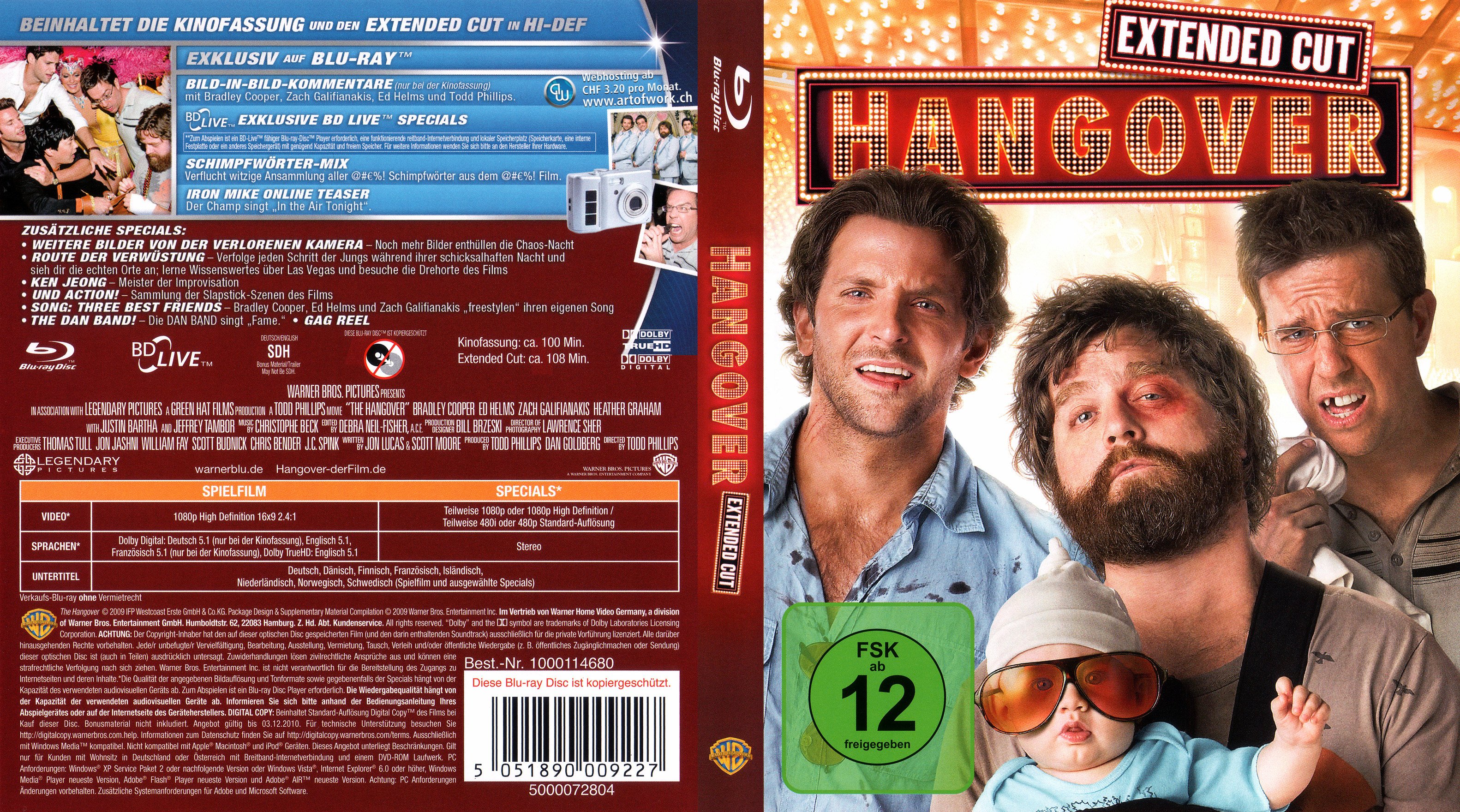 Hangover 1 Extended Cut | Blu-Ray Covers | Cover Century | Over 1.000. ...