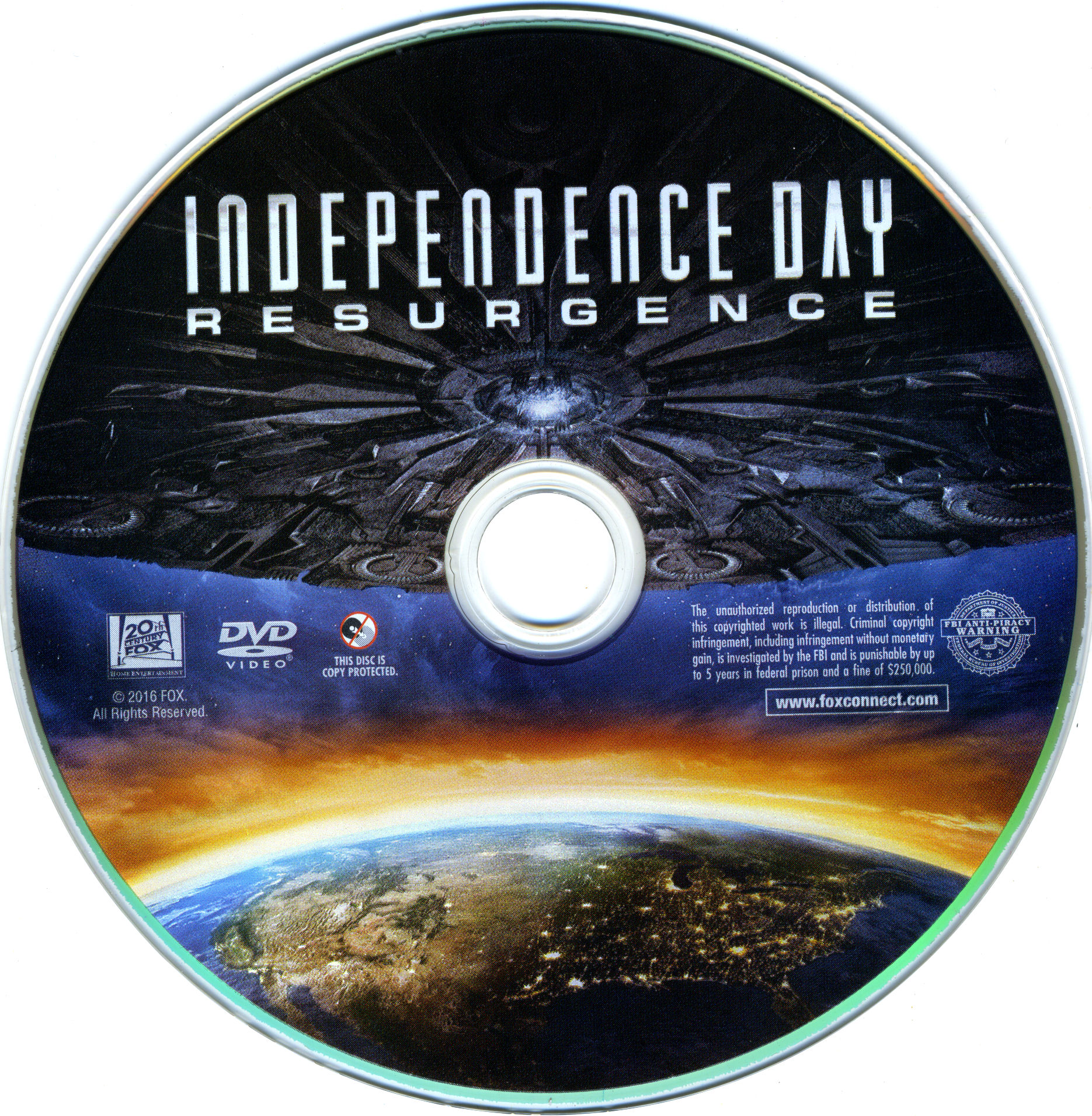Independence Day Resurgence 2016 Labels | Blu-Ray Covers | Cover ...