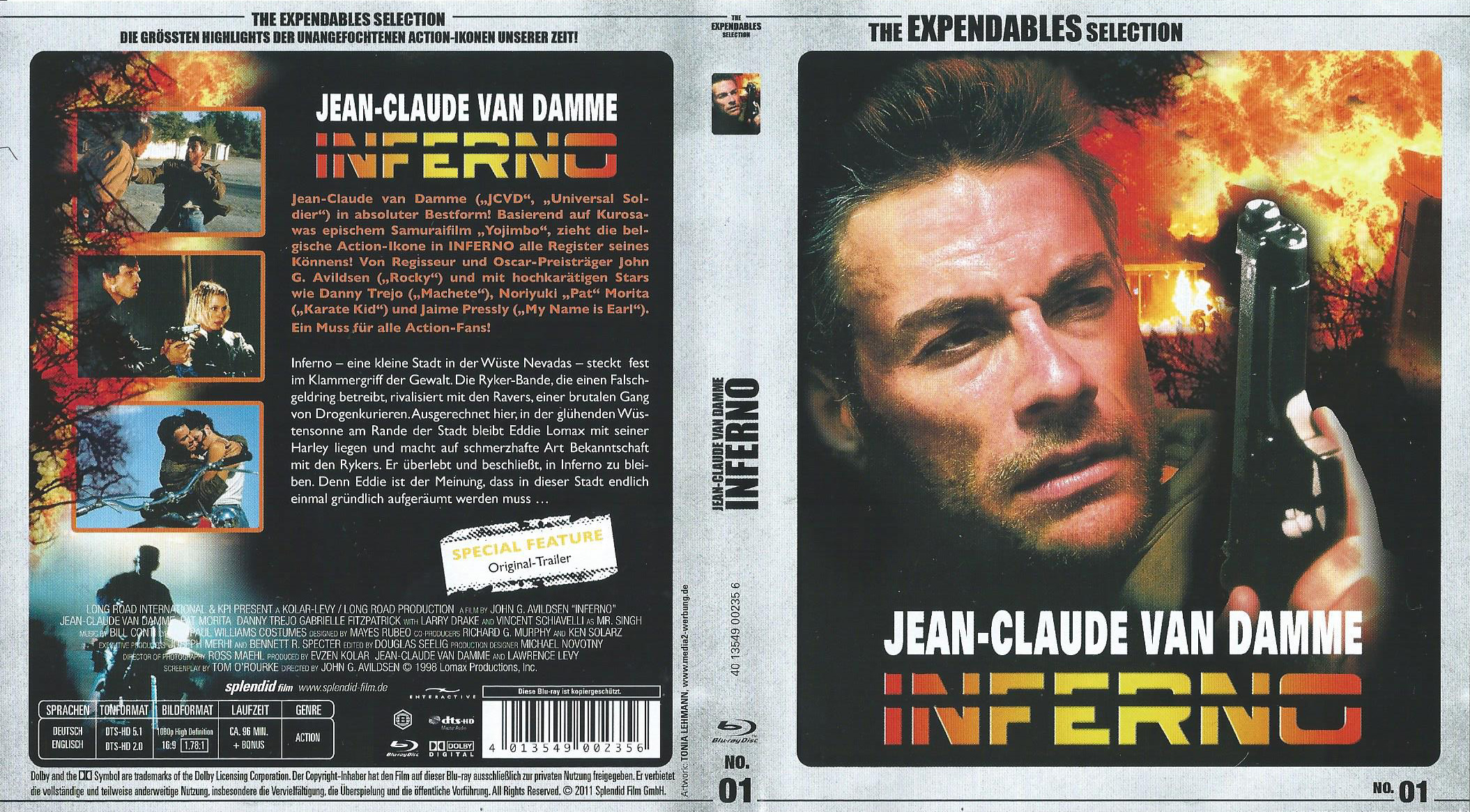Inferno Blu ray Cover Deutsch German | Blu-Ray Covers | Cover Century ...