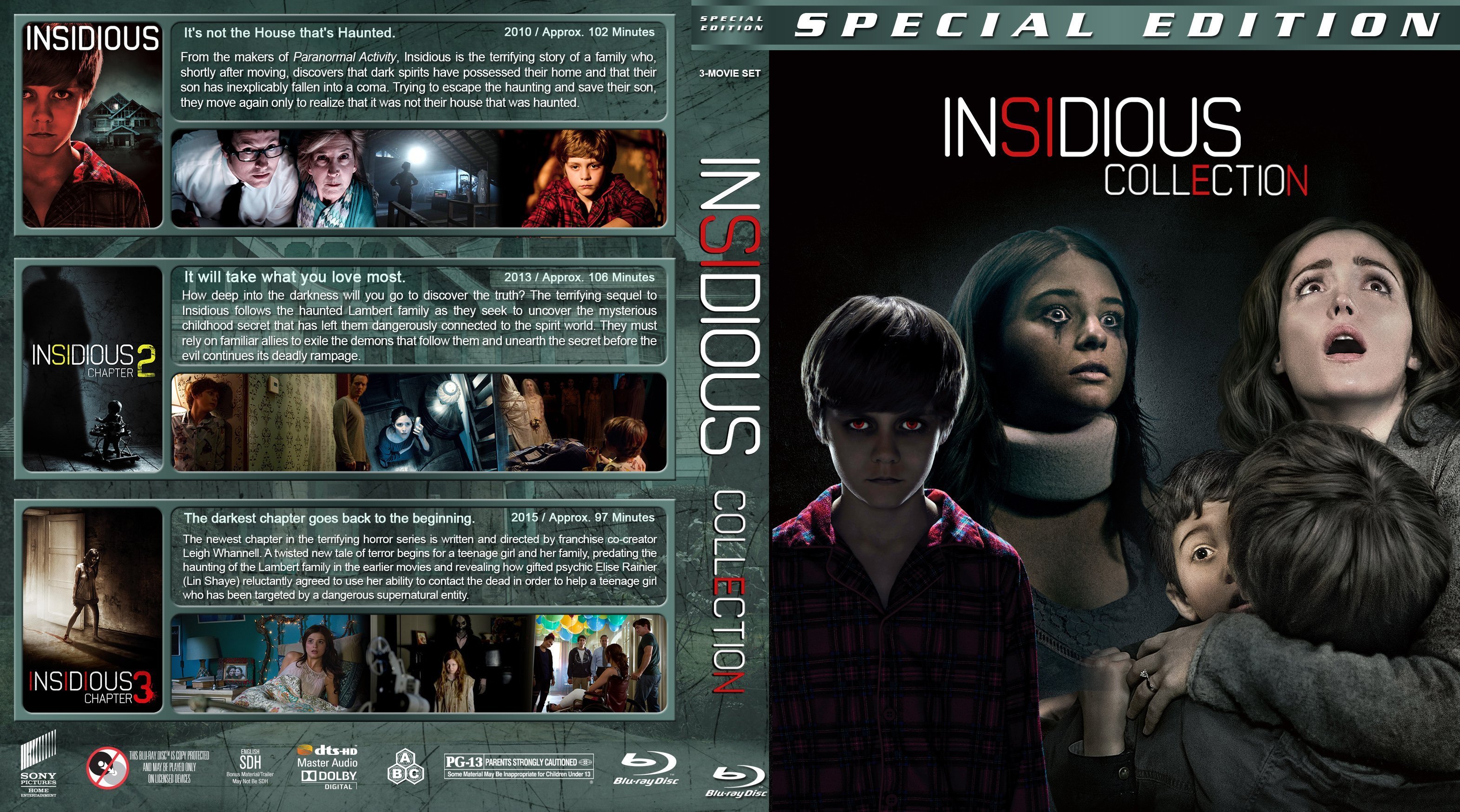 Insidious Collection 2010 R1 | Blu-Ray Covers | Cover Century | Over 1. ...
