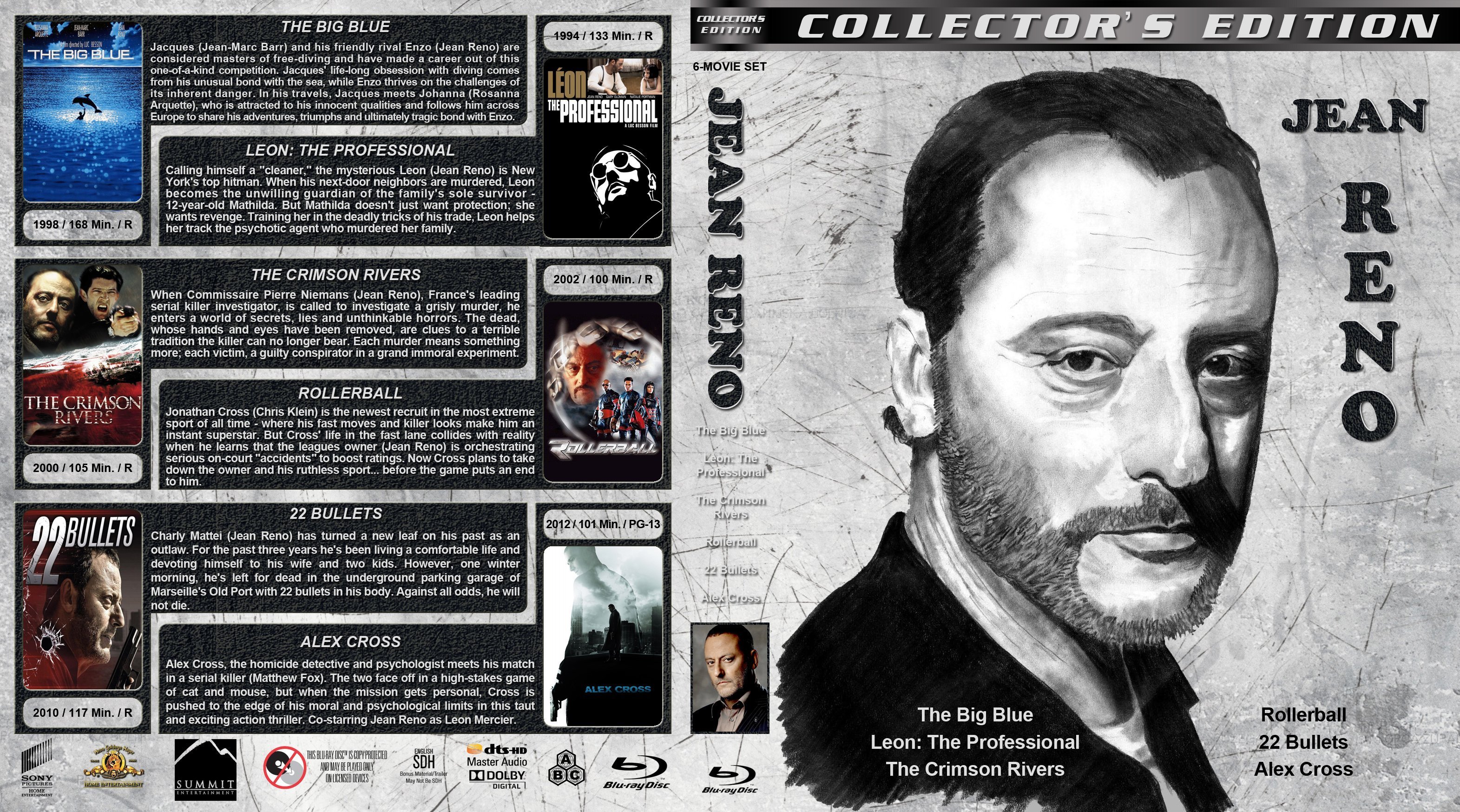 Jean Reno Collection 1998 R1 | Blu-Ray Covers | Cover Century | Over 1. ...
