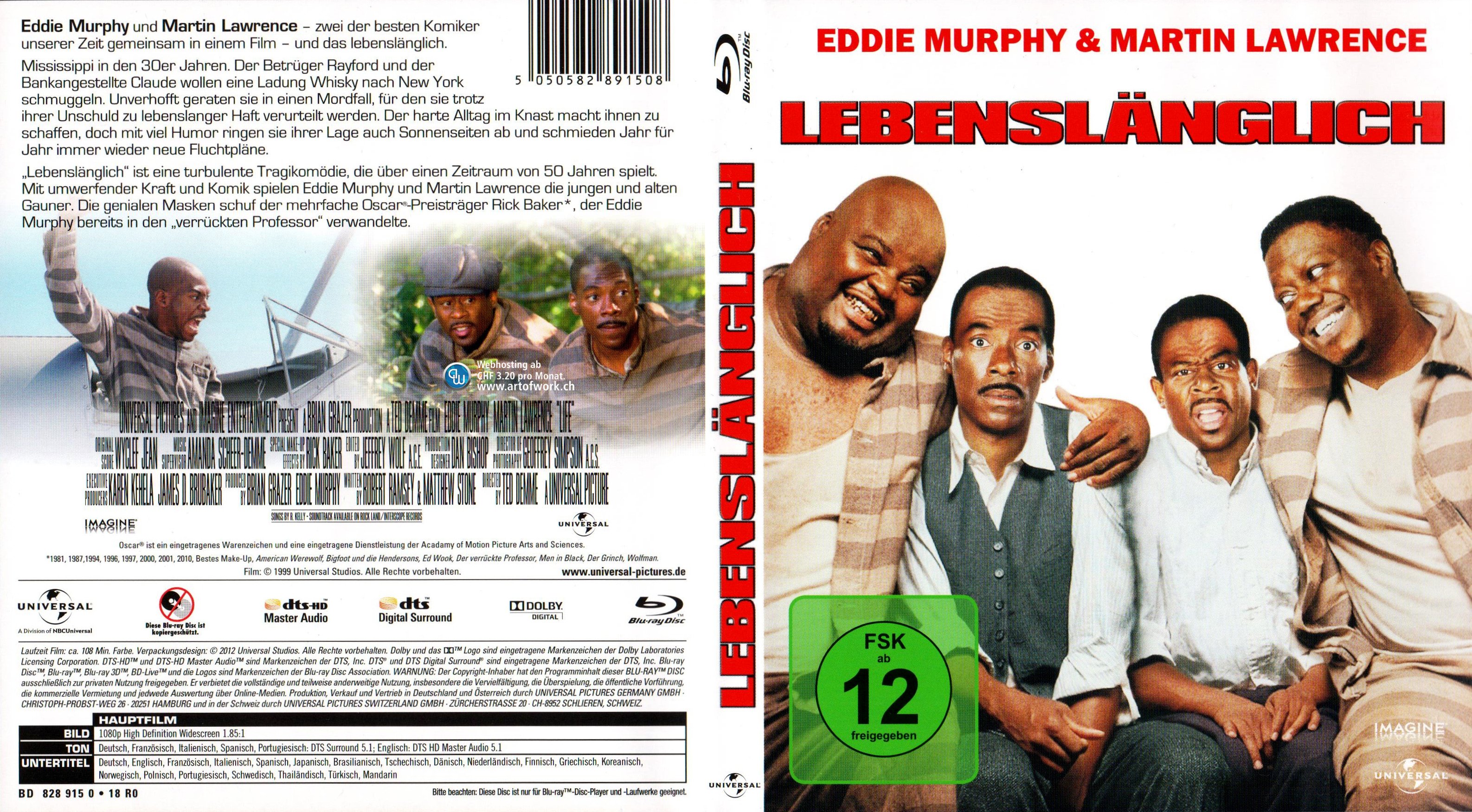 Lebenslanglich Eddie Murphy Martin Lawrence | Blu-Ray Covers | Cover ...