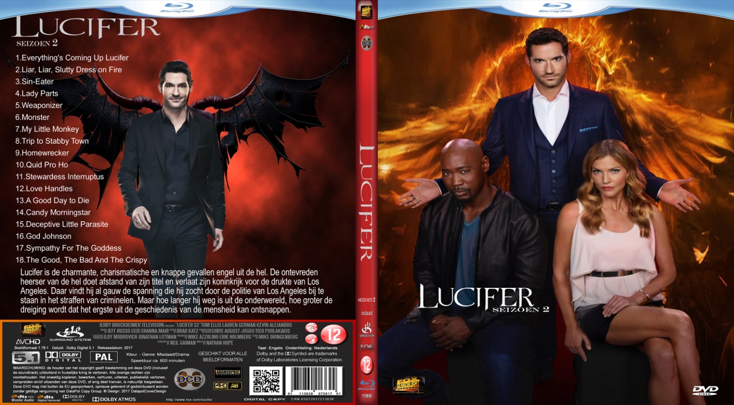 lucifer s2 (2017) Blu Ray | Blu-Ray Covers | Cover Century | Over 1.000 ...