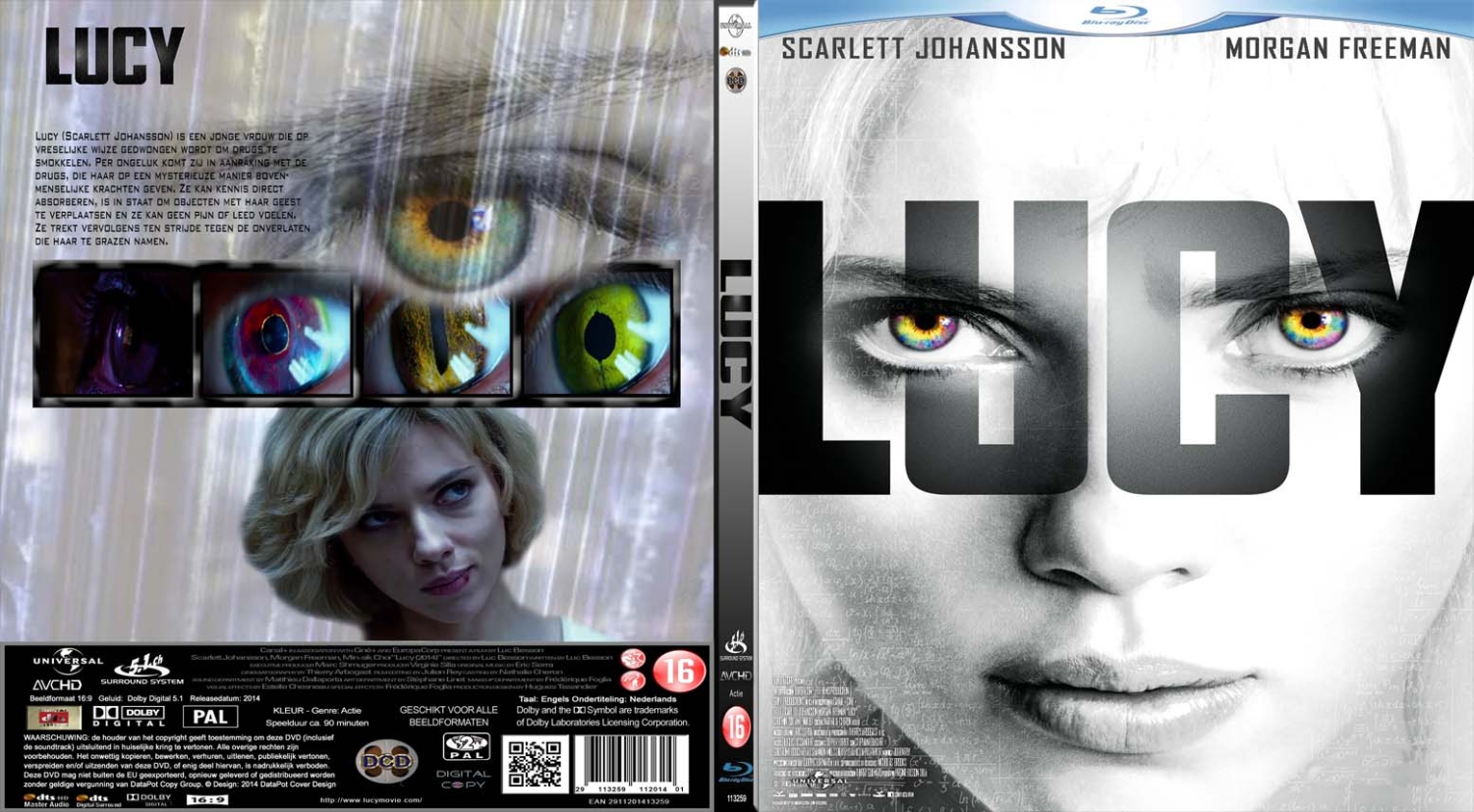 lucy (2014) Blu Ray | Blu-Ray Covers | Cover Century | Over 1.000.000 Album Art covers for free