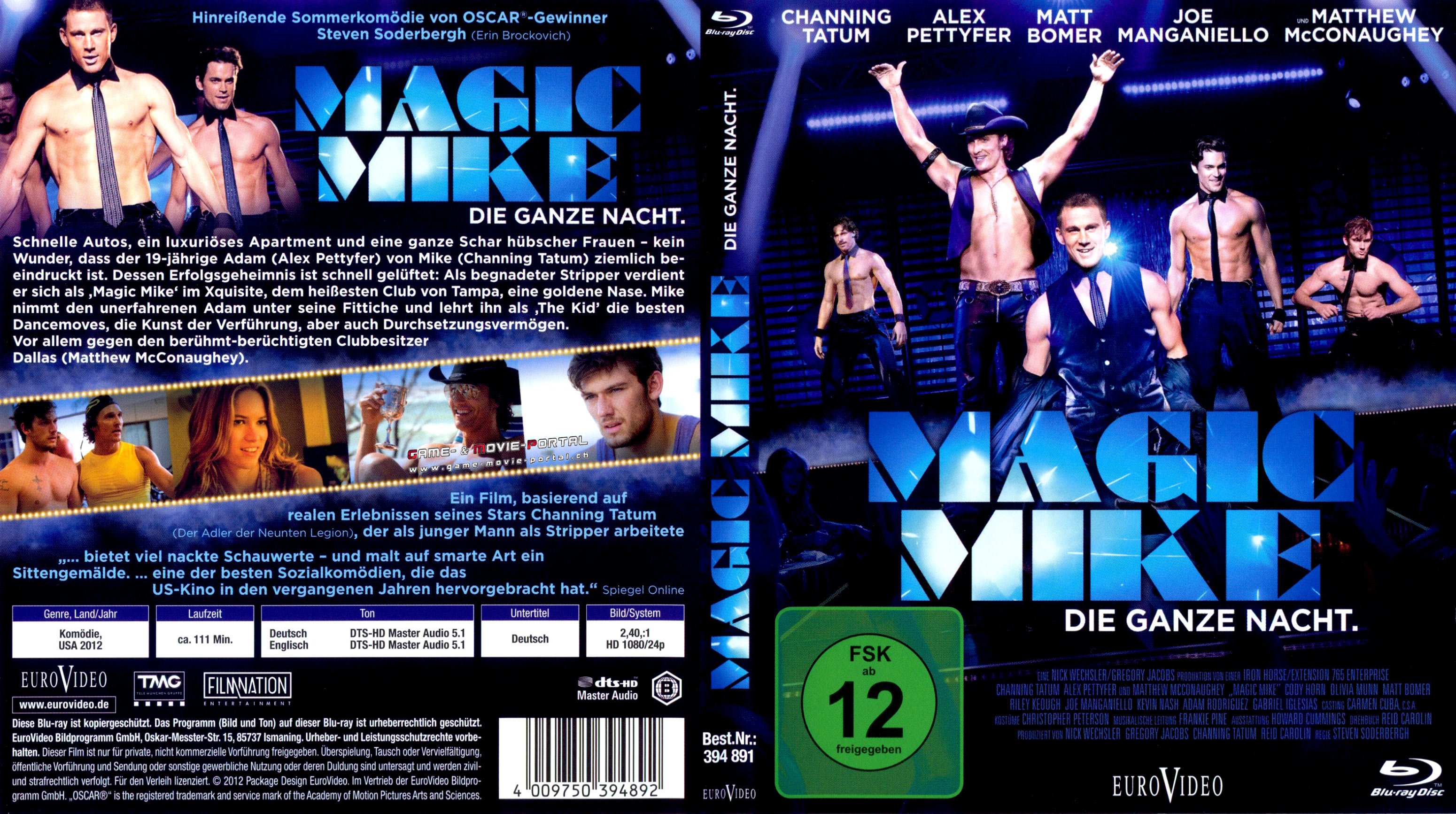 Magic Mike Cover 2 | Blu-Ray Covers | Cover Century | Over 1.000.000 ...