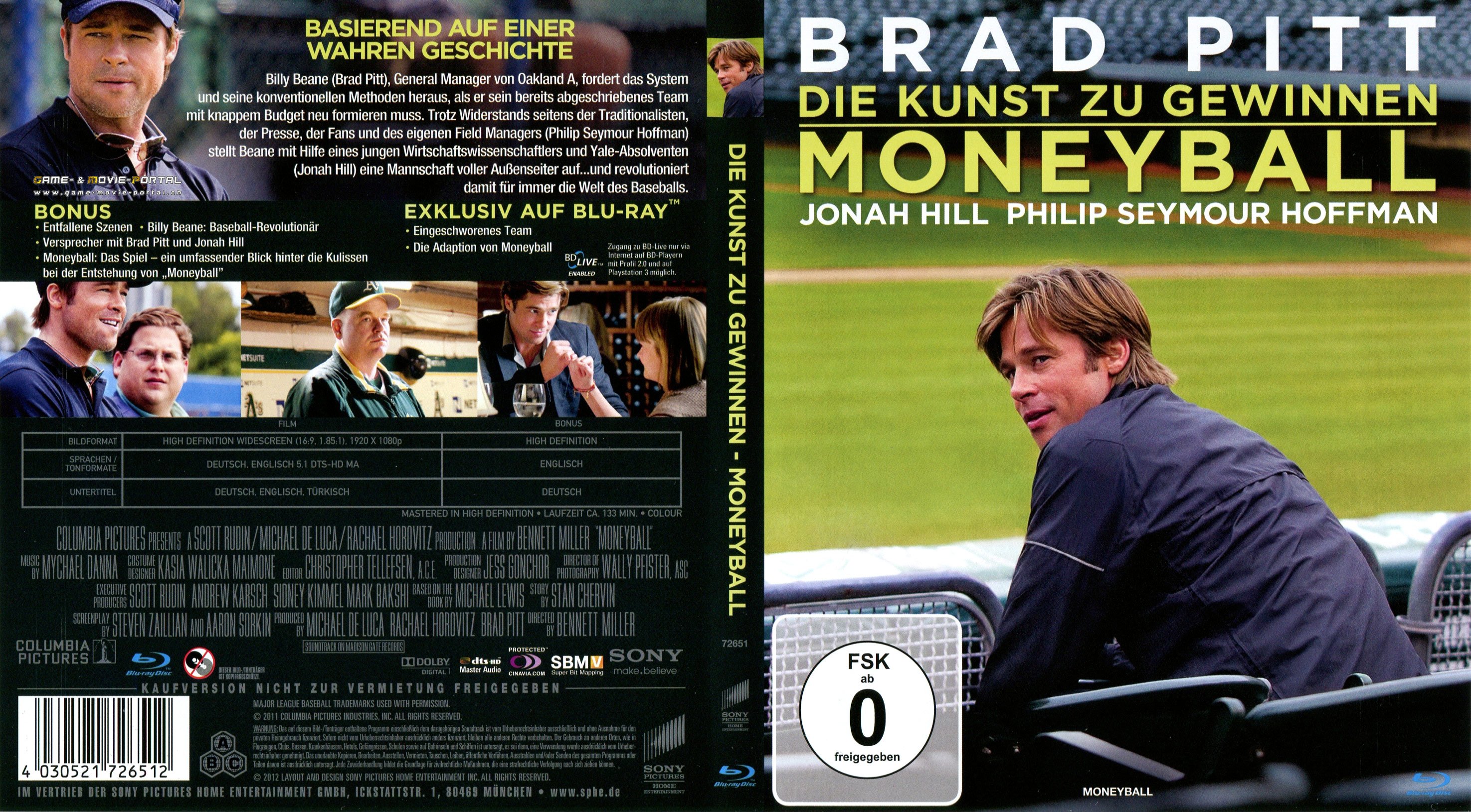 Moneyball | Blu-Ray Covers | Cover Century | Over 1.000.000 Album Art ...