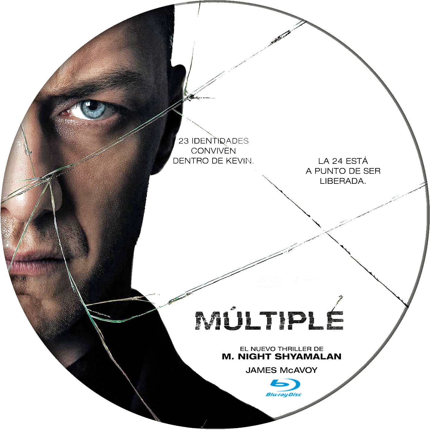 Multiple Split 2016 Spanish Label | Blu-Ray Covers | Cover Century ...