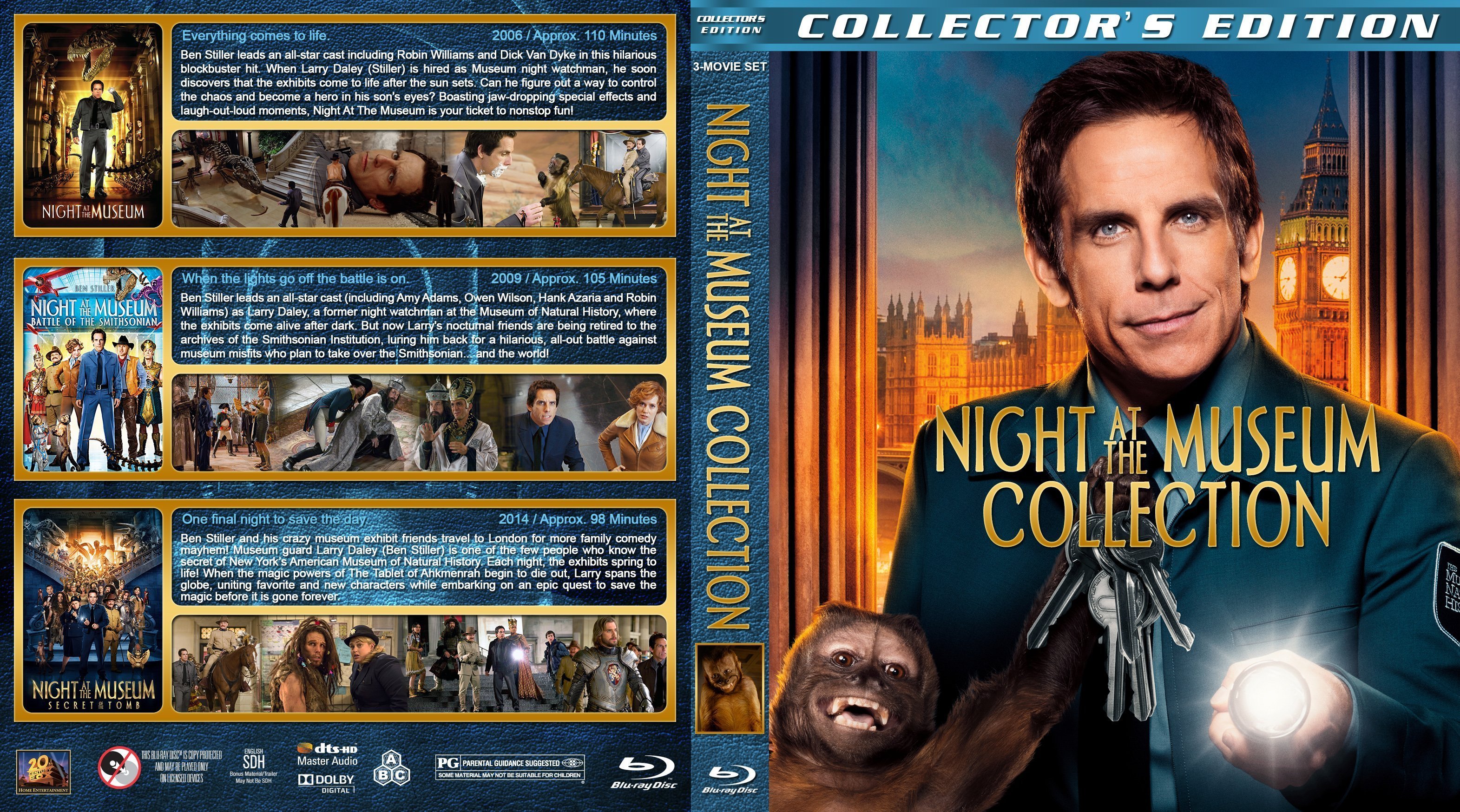Night at the Museum Collection 2006 R1 s | Blu-Ray Covers | Cover ...