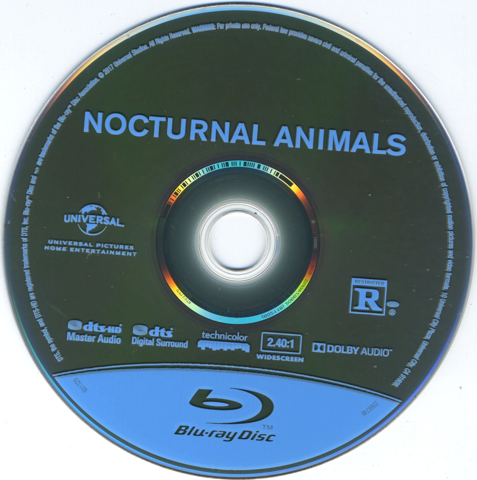 Nocturnal Animals 2016 Labels 1 | Blu-Ray Covers | Cover Century | Over ...