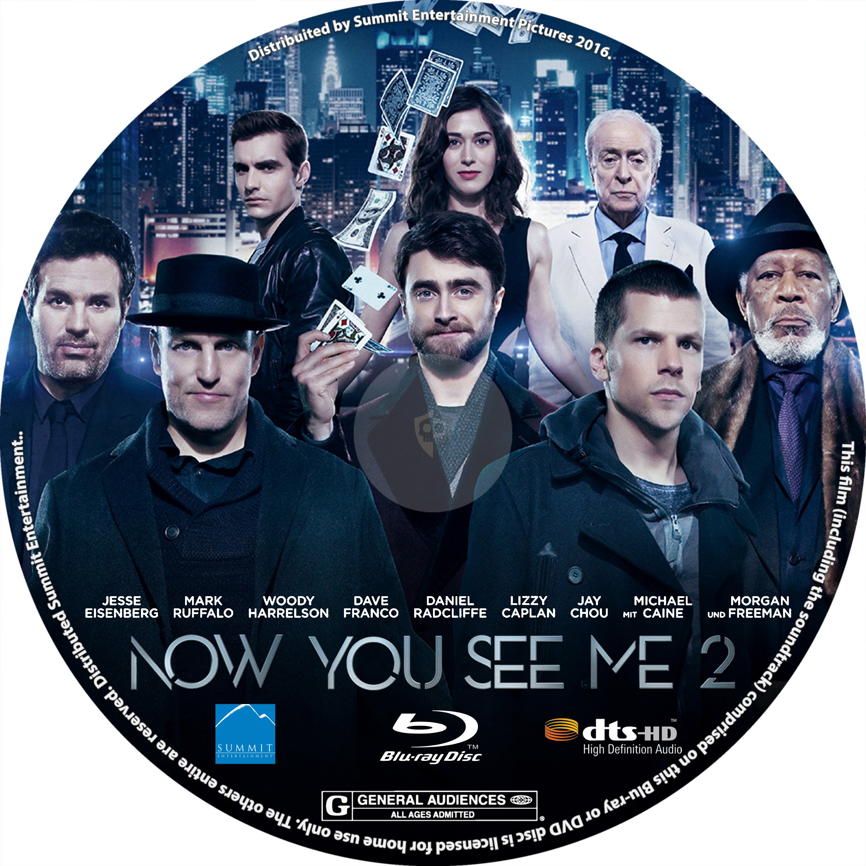 Now You See Me 2 2016 R1 Label | Blu-Ray Covers | Cover Century | Over ...