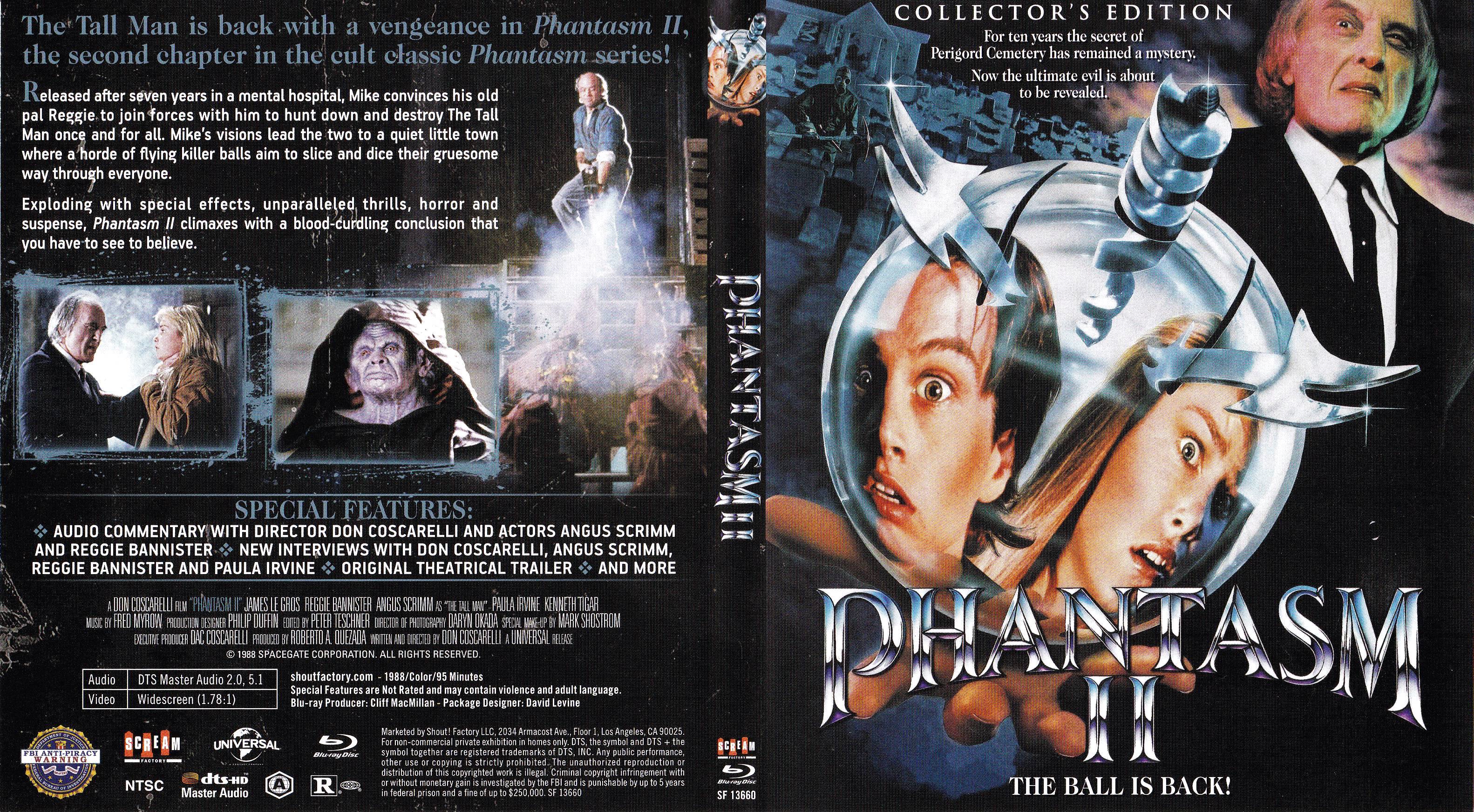Phantasm 2 1988 R1 s Label 1 | Blu-Ray Covers | Cover Century | Over 1. ...