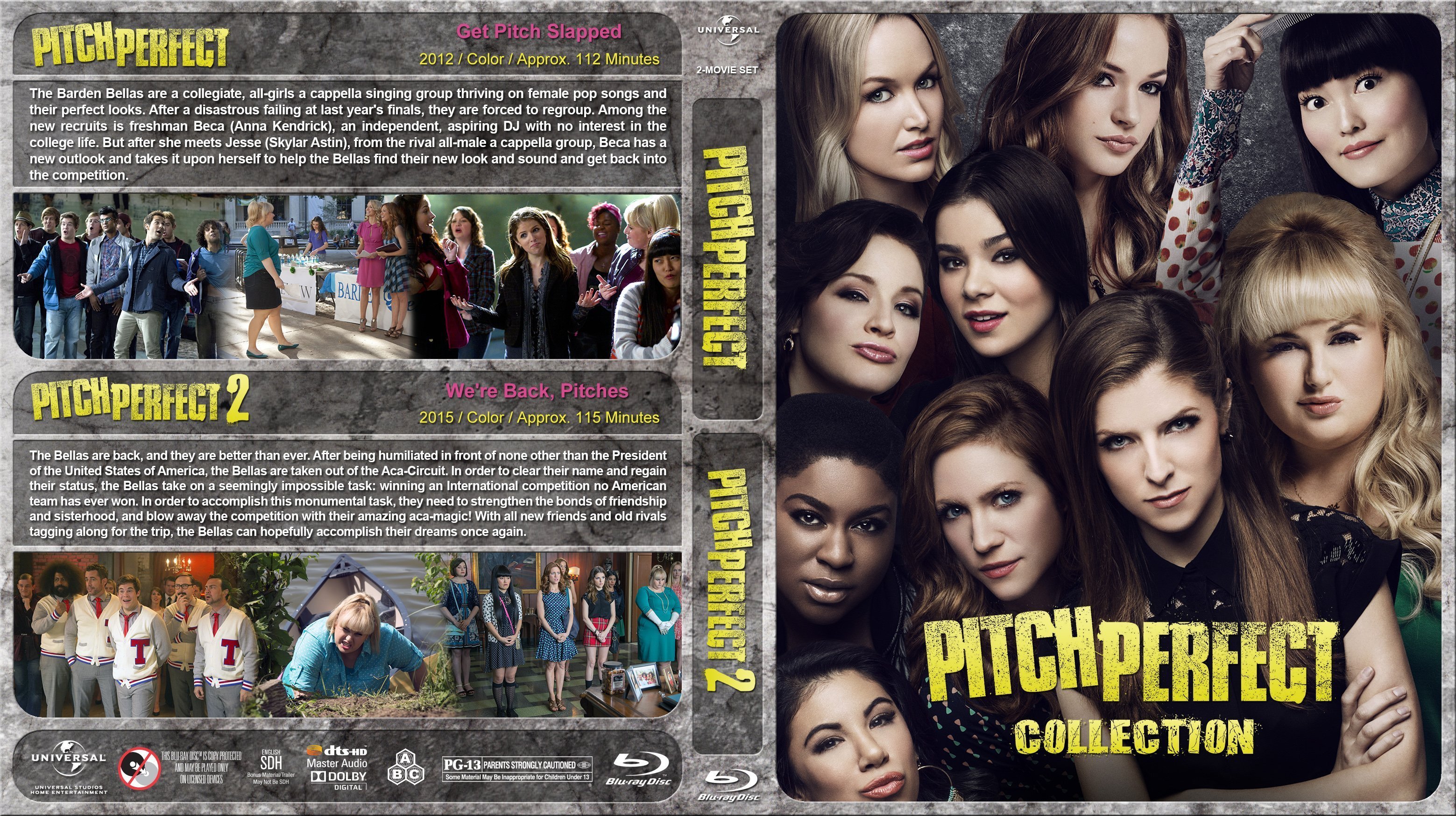 Pitch Perfect Collection R1 | Blu-Ray Covers | Cover Century | Over 1. ...