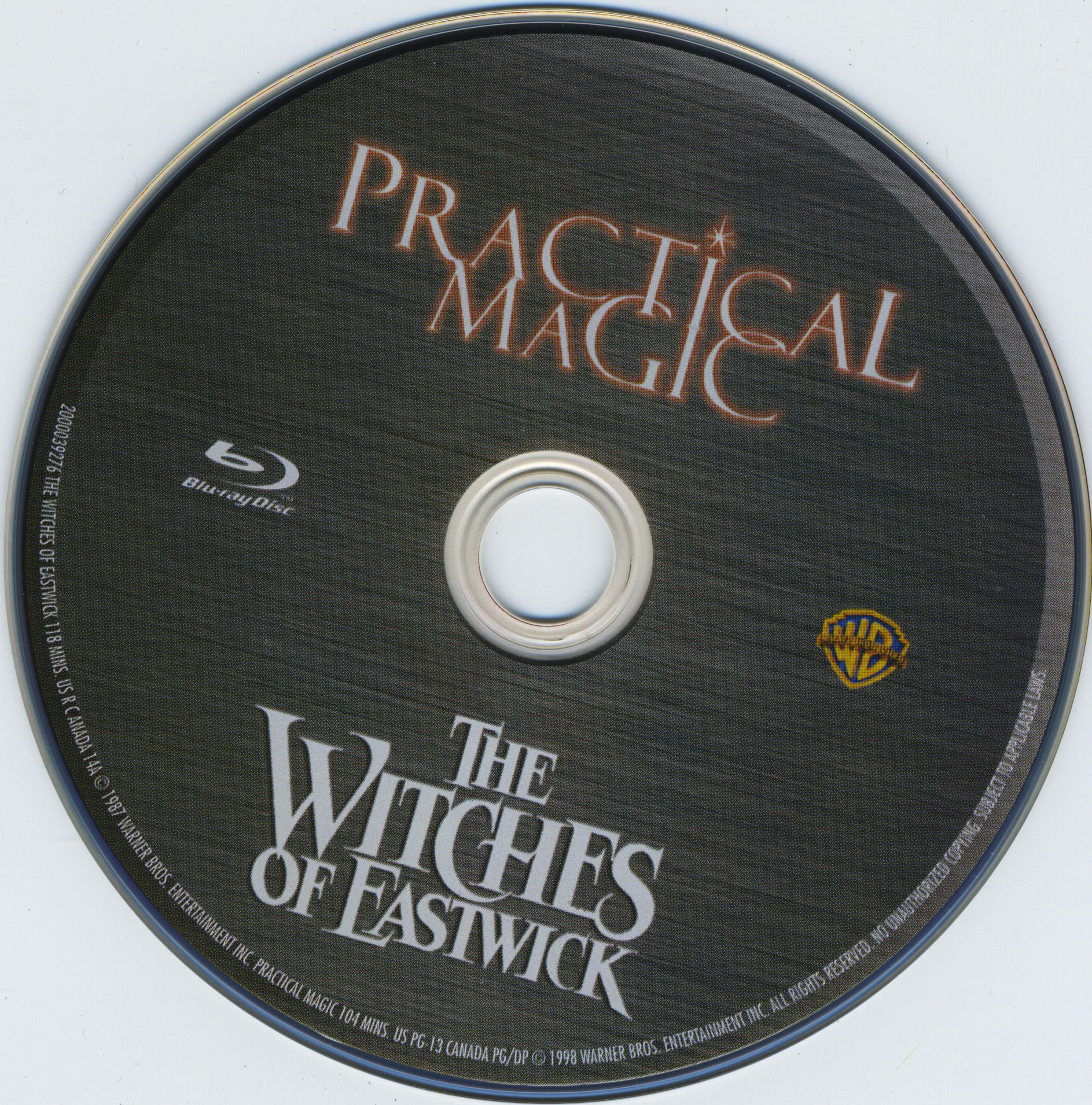Practical Magic The Witches Of Eastwick 1987 1998 Label | Blu-Ray Covers | Cover Century | Over ...