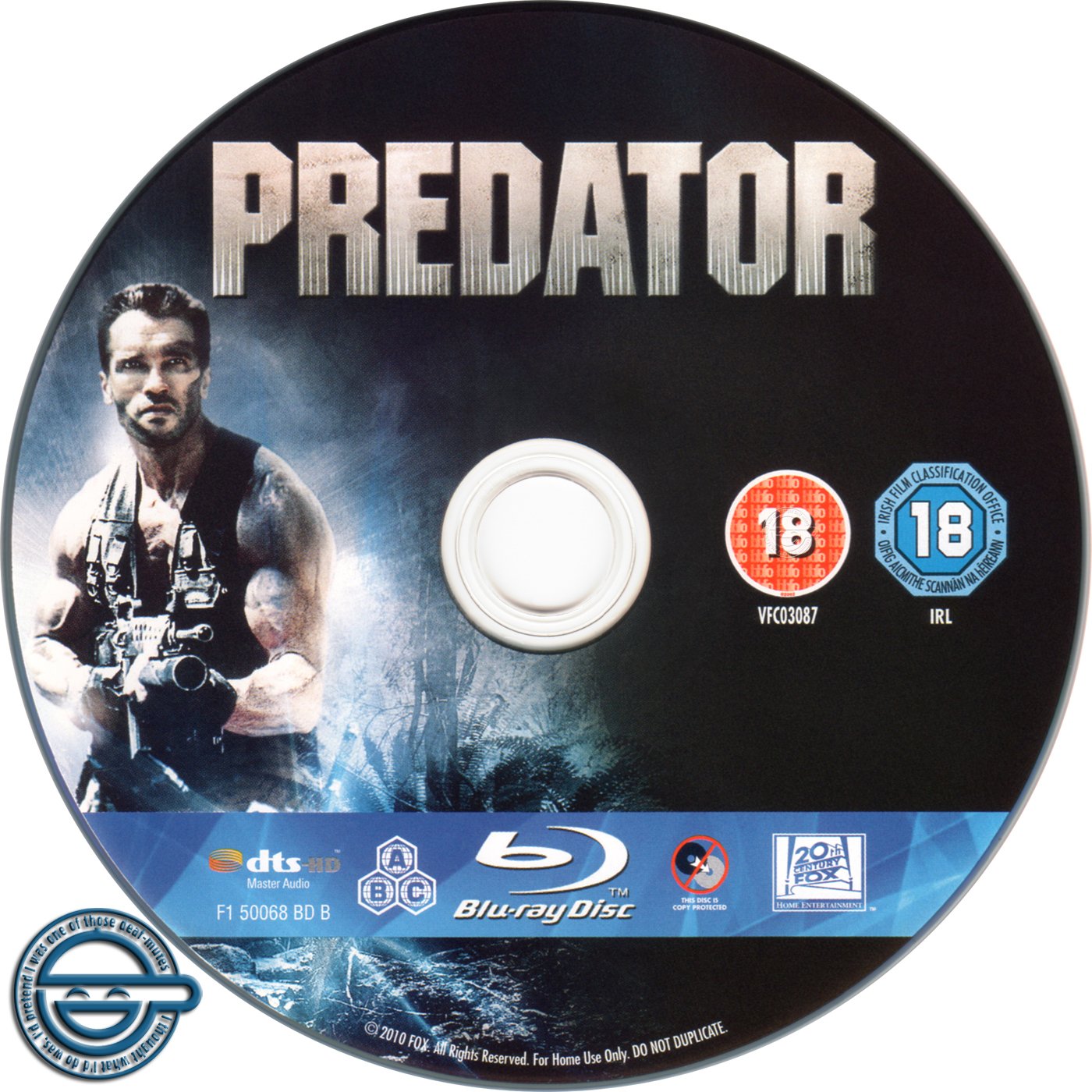 Predator Trilogy 2010 R2 Labels 2 | Blu-Ray Covers | Cover Century ...