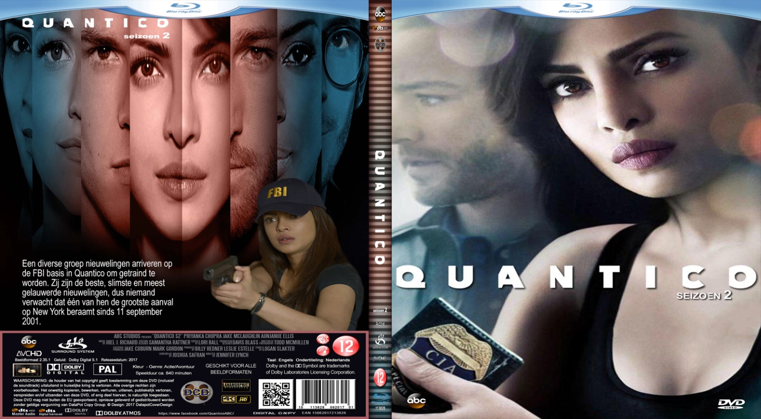 quantico s2 (2017) Blu Ray | Blu-Ray Covers | Cover Century | Over 1.000.000 Album Art covers ...