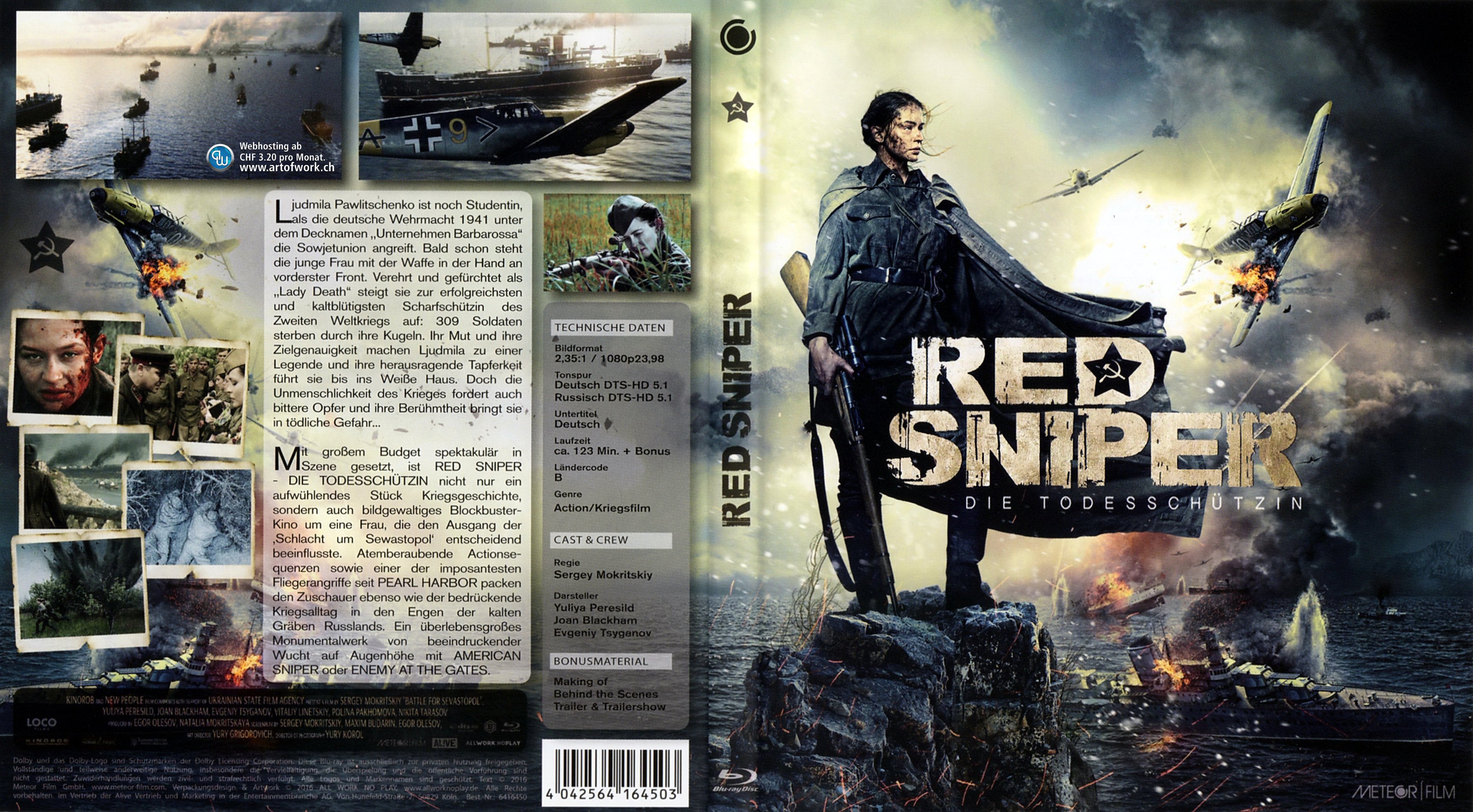 Red Sniper Die Todesschuetzin | Blu-Ray Covers | Cover Century | Over 1 ...