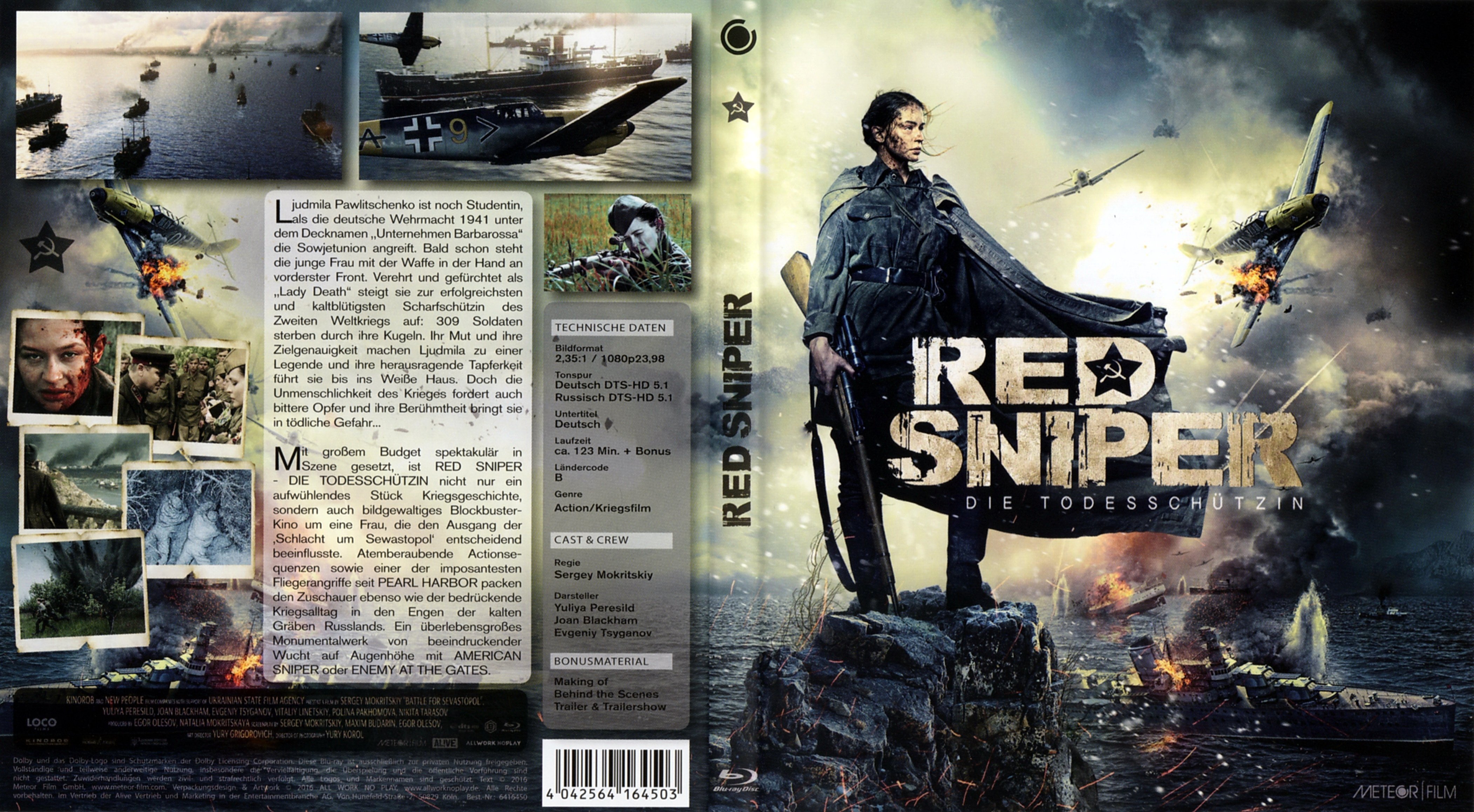 Red Sniper R2 German label 1 | Blu-Ray Covers | Cover Century | Over 1. ...