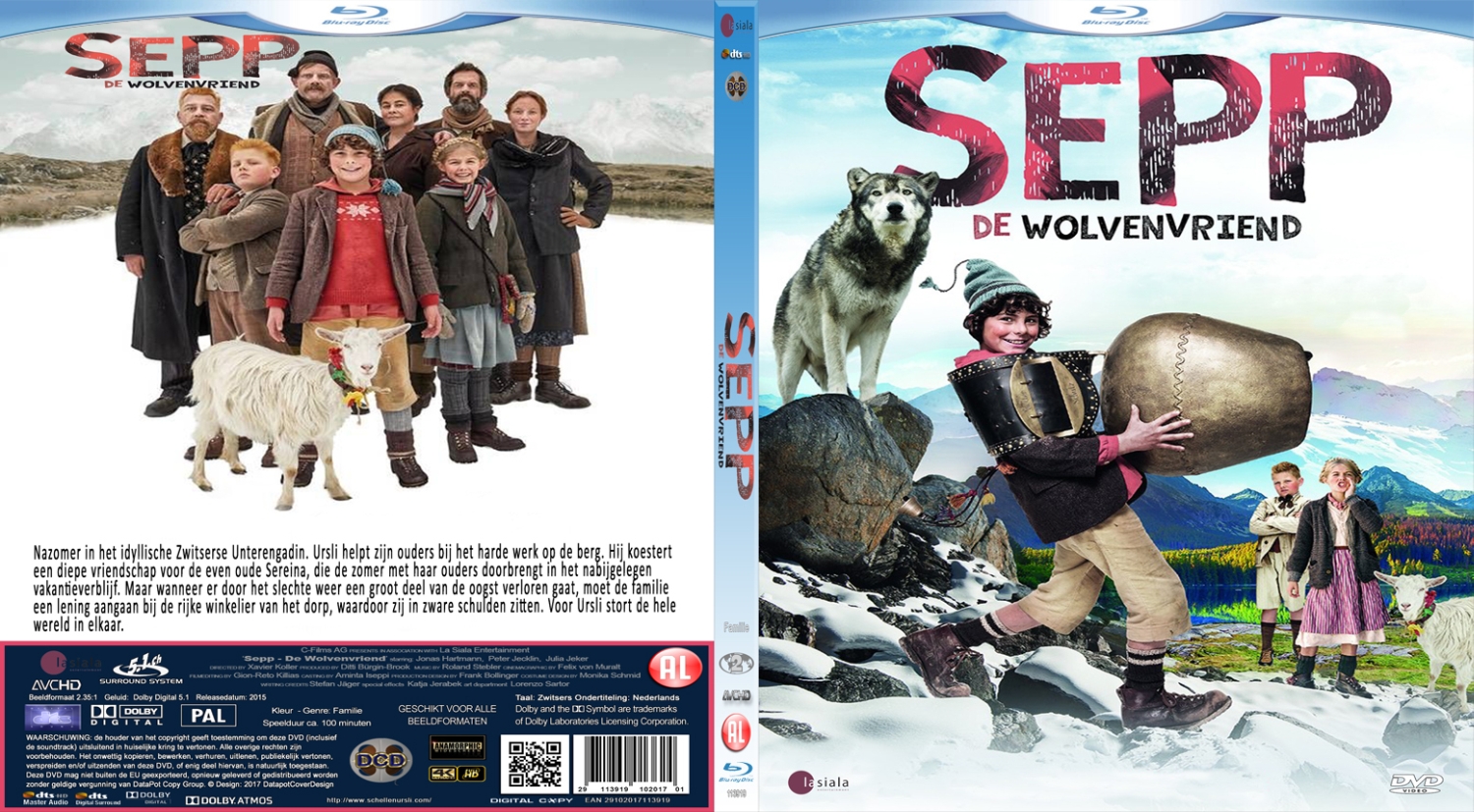 sepp de wolvenvriend (2015) Blu Ray | Blu-Ray Covers | Cover Century ...
