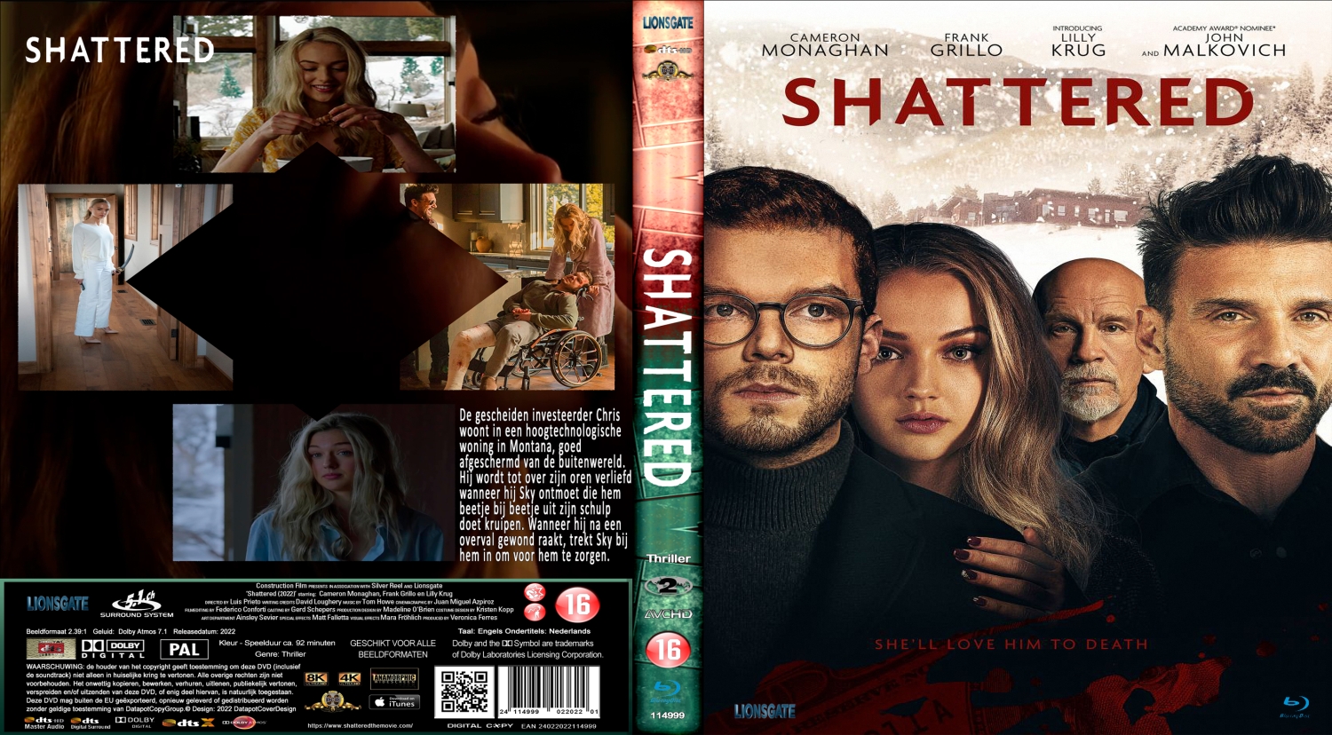 shattered (2022) Blu Ray | Blu-Ray Covers | Cover Century | Over 1.000. ...