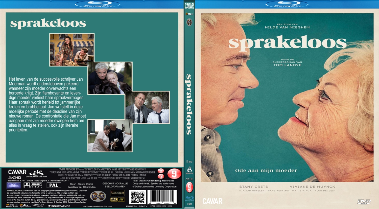 sprakeloos (2017) Blu Ray | Blu-Ray Covers | Cover Century | Over 1.000 ...