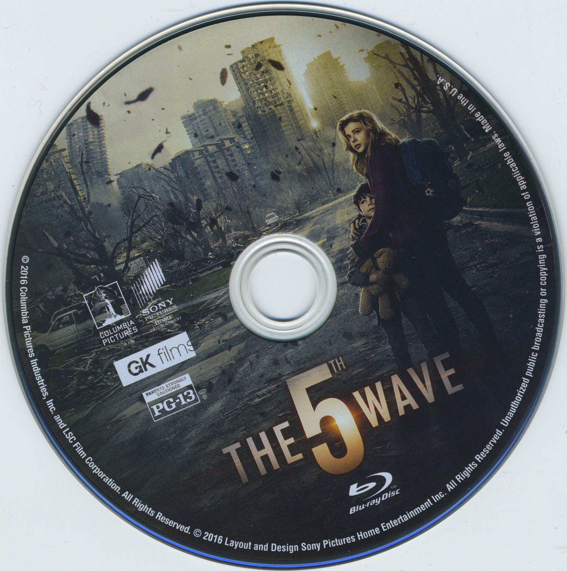The 5th Wave 2016 R1 labels | Blu-Ray Covers | Cover Century | Over 1. ...