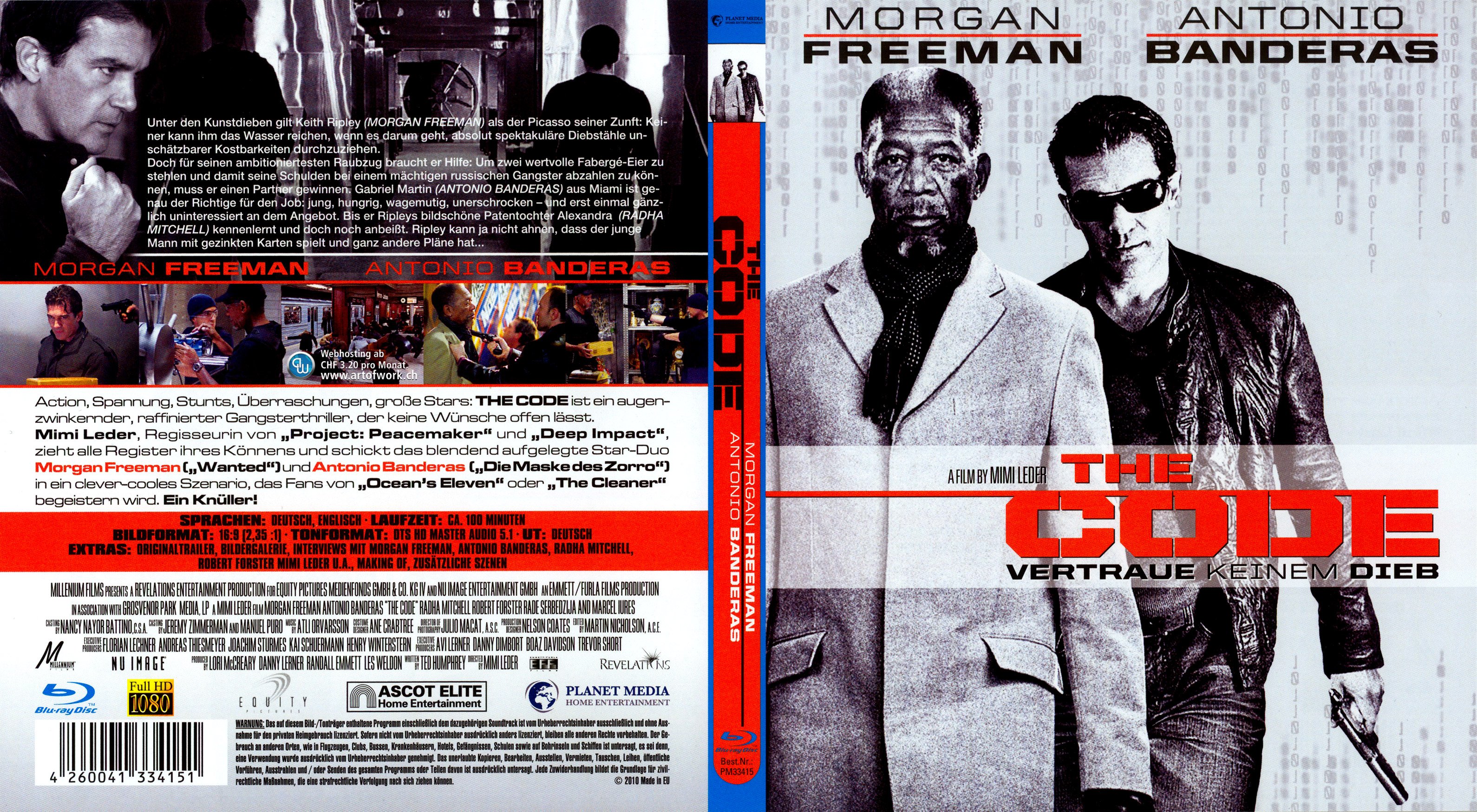 The Code Vertrau keinem Dieb Radha Mitchell Antonio Banderas Morgan ...