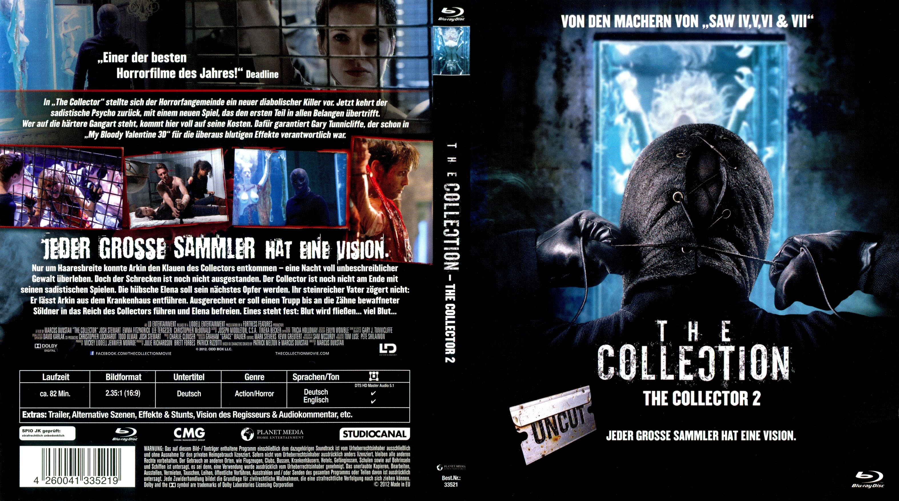 The Collection The Collector 2 | Blu-Ray Covers | Cover Century | Over ...