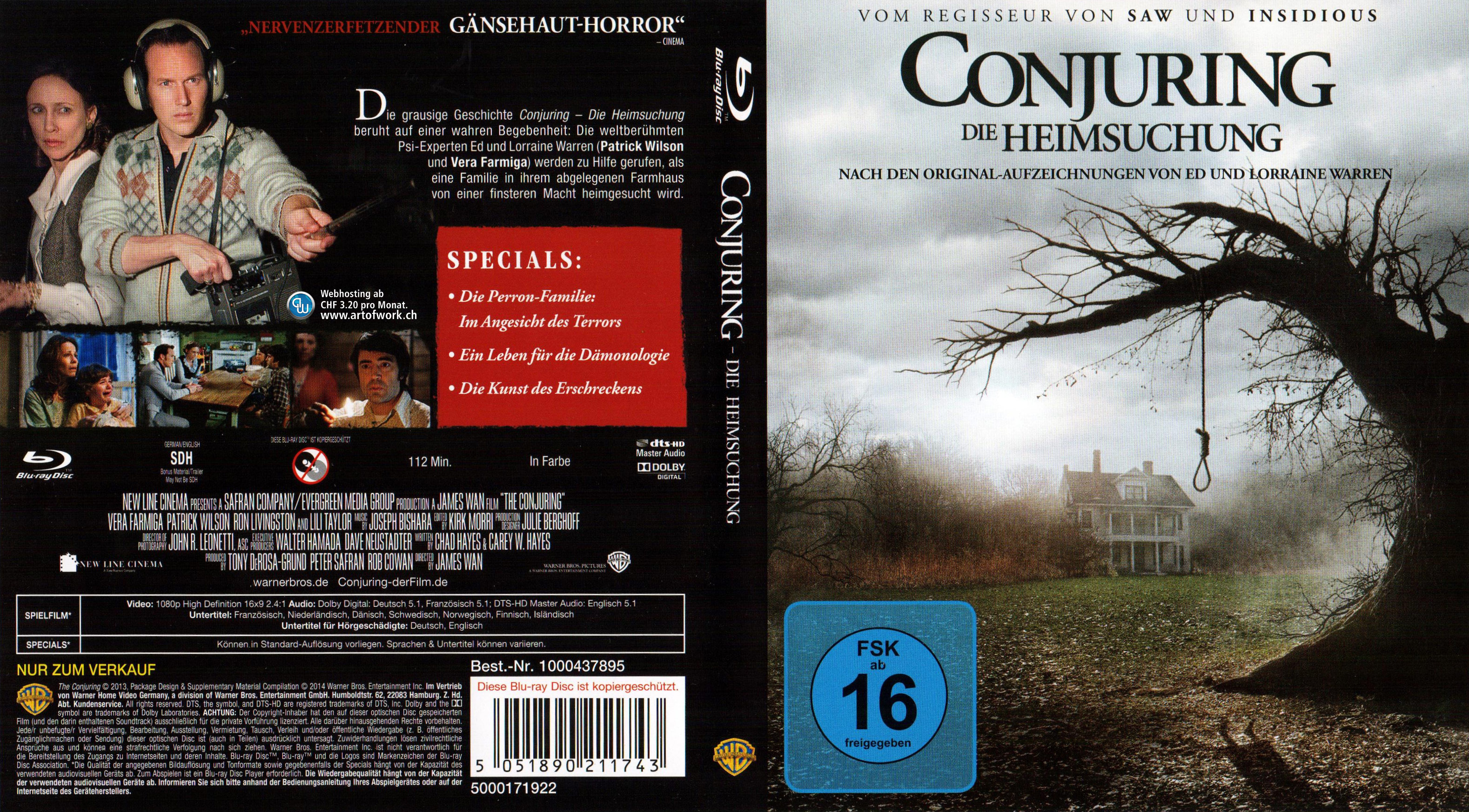 The Conjuring Die Heimsuchung | Blu-Ray Covers | Cover Century | Over 1 ...